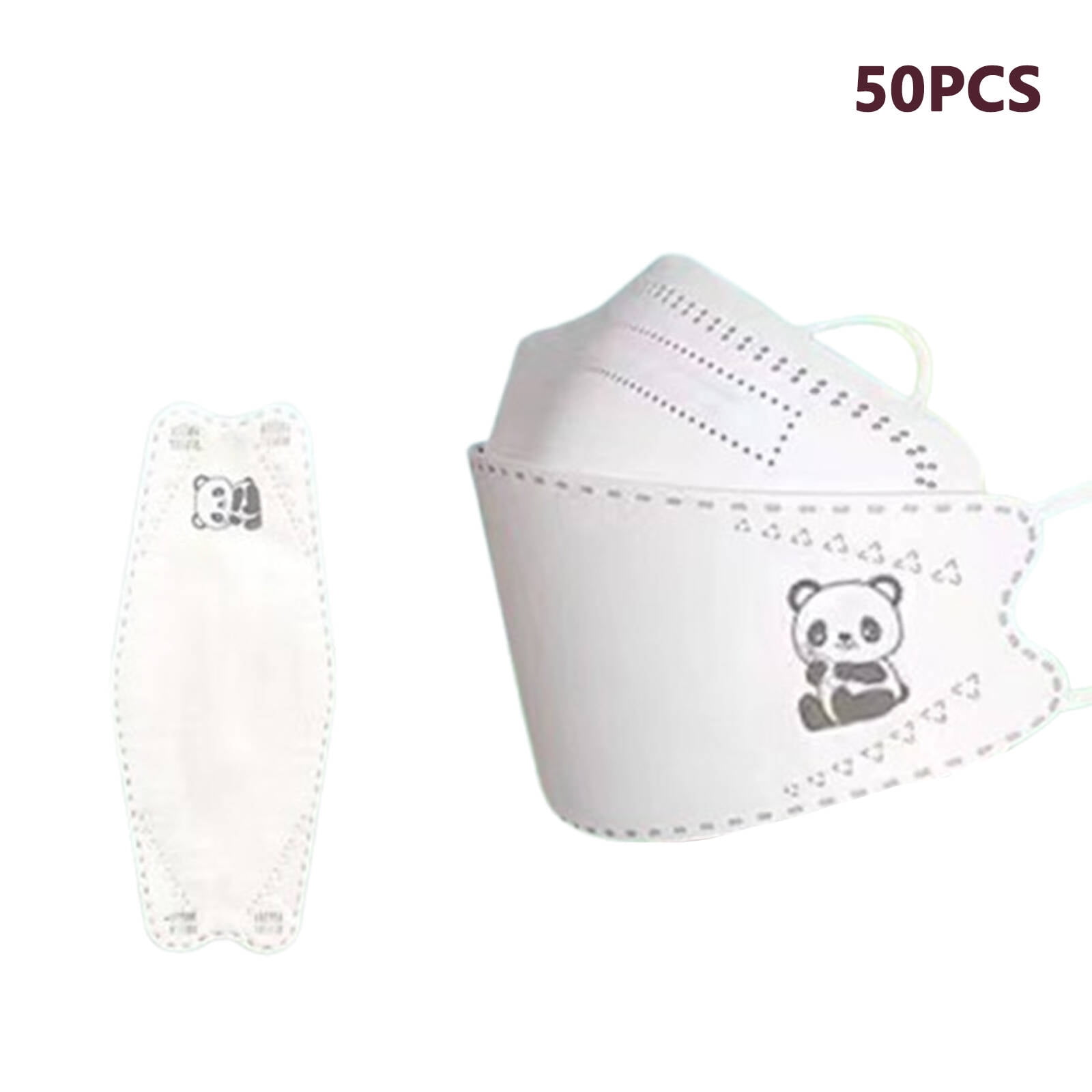 TELOLY 50Pcs KN95 Masks for Adults 3D Ergonomic Design KN95 Masks Nose ...