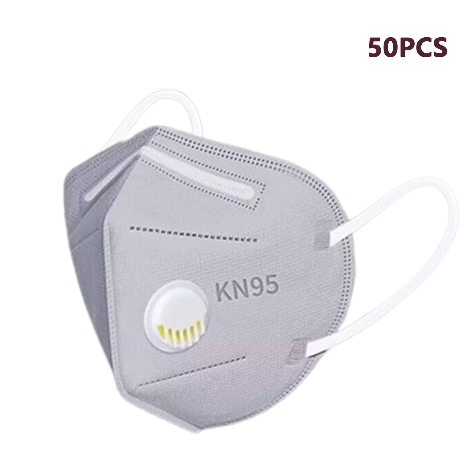 TELOLY 50Pcs KN95 Masks for Adults 3D Ergonomic Design KN95 Masks Face ...