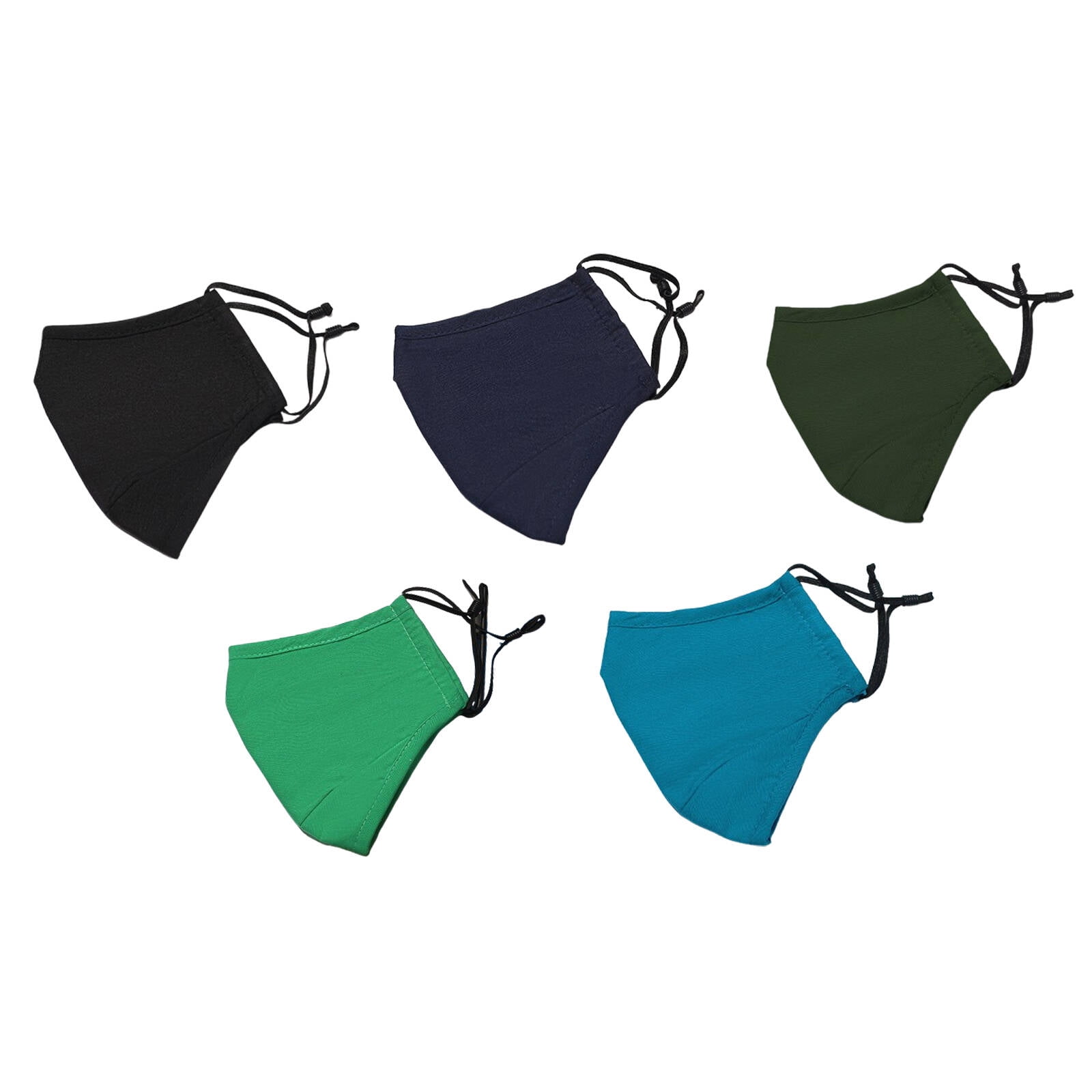 TELOLY 5Pcs Full Face Mask,Dynamic Filtration Technology facemask,Ultra ...