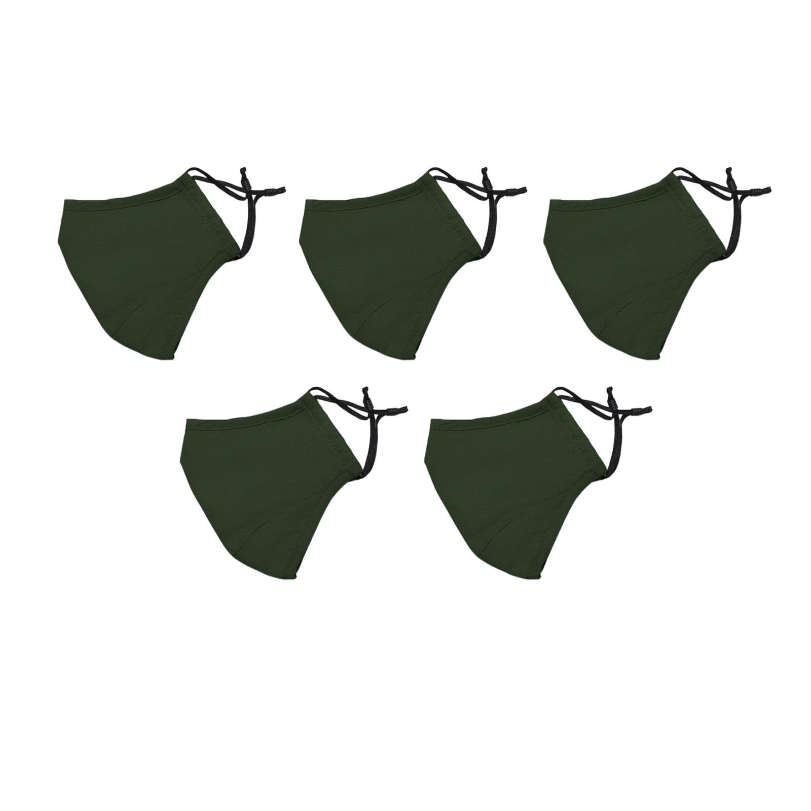 TELOLY 5Pcs Full Face Mask,Protective Multi Stage Filtration facemask ...