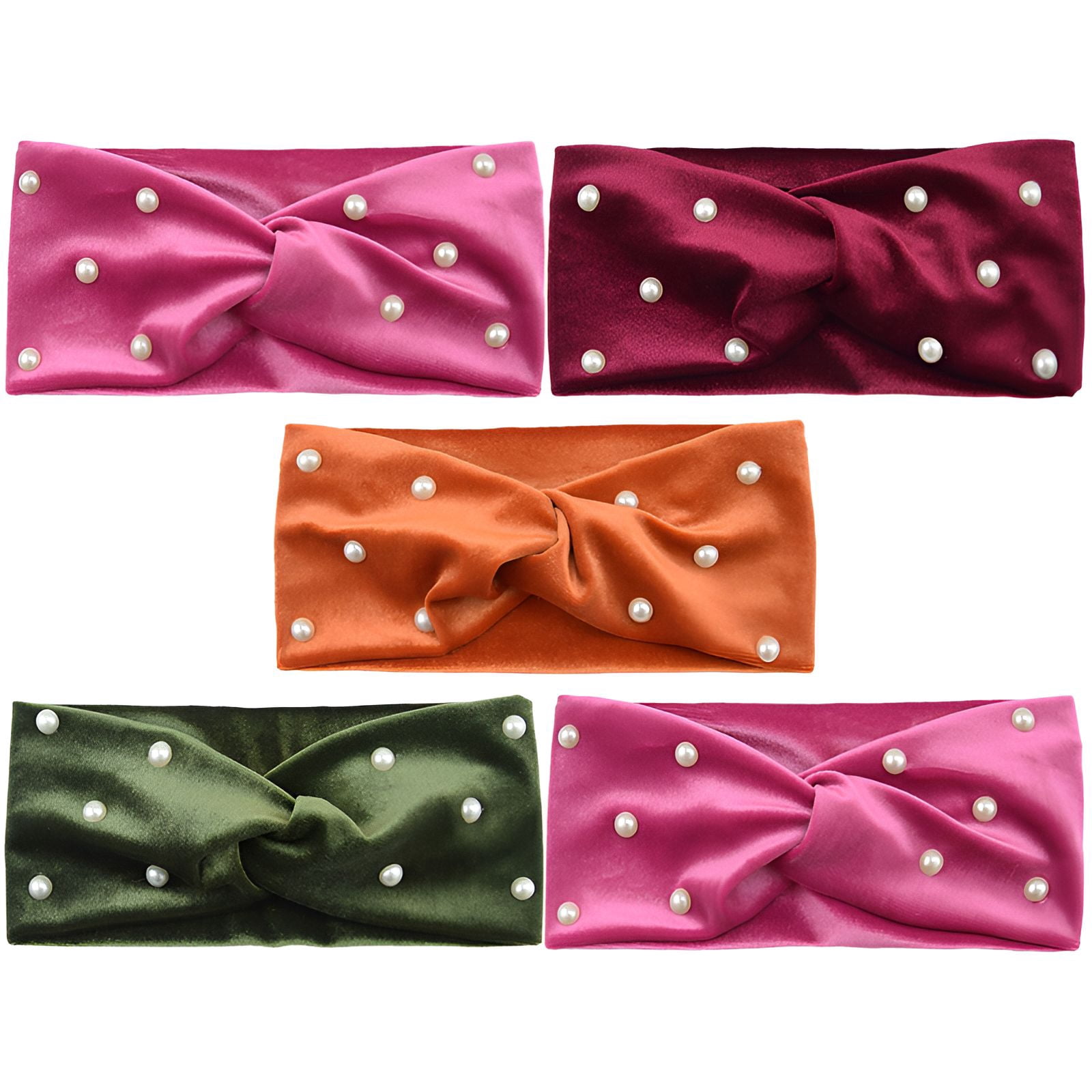 TELOLY 5Pcs Headbands for Women,High-Efficiency Bacteria-Blocking Tech ...