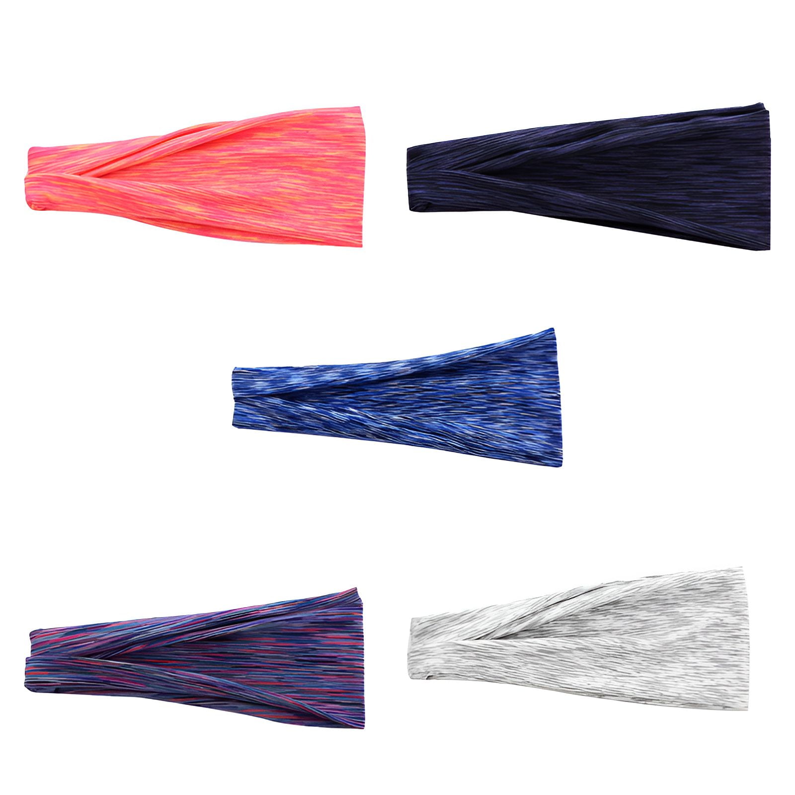 TELOLY 5Pcs Headbands for Women,No-Slip Structure Wind-Resist Support ...