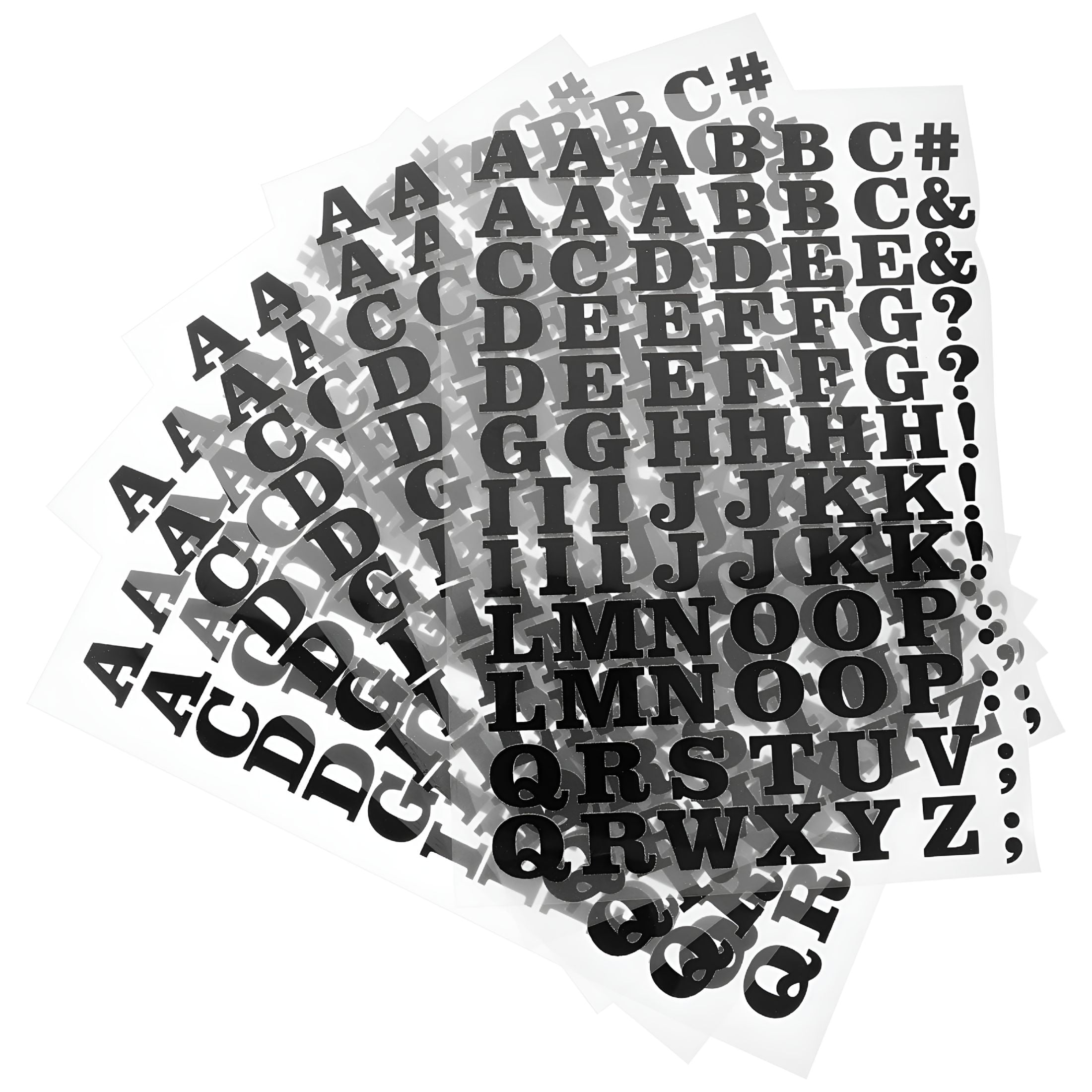 TELOLY 5Pcs Iron On Letters for Clothing Heat Transfer DIY Iron On ...
