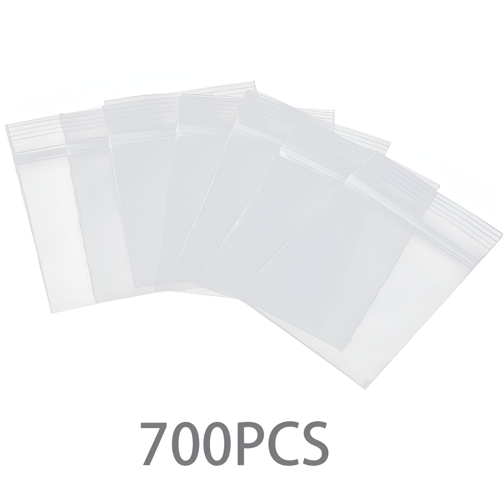 TELOLY 5Pcs Small Plastic Bags,Simple Sorting Small Ziplock Bag ...