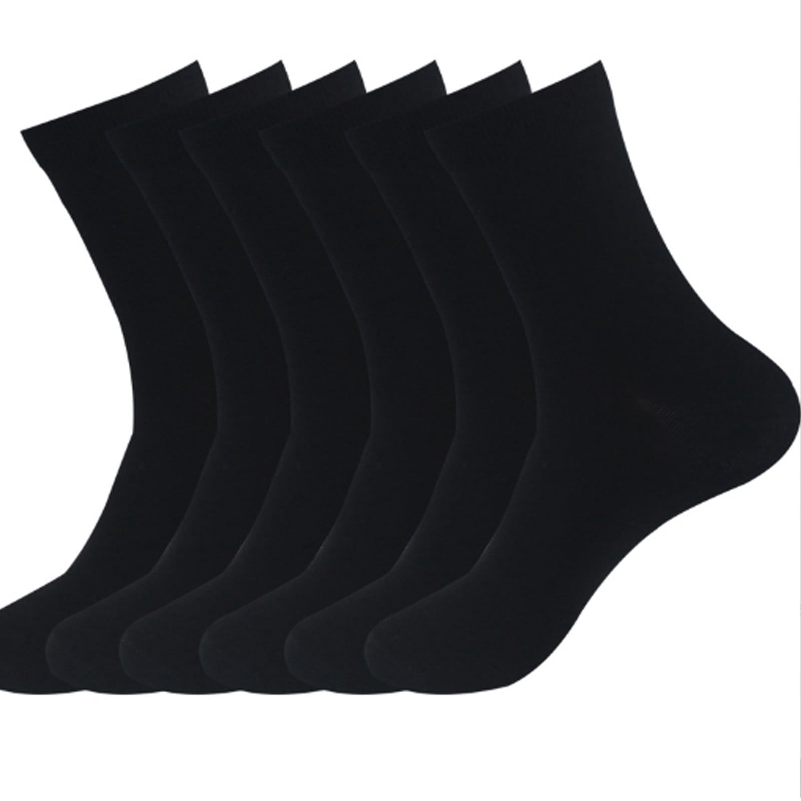 TELOLY 6 Pairs Socks for Men,Cotton Mens Socks with Comfort Fit ...