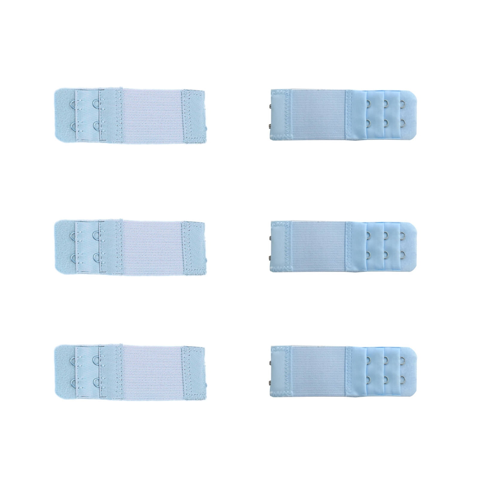 TELOLY 6 Pcs Bra Extender,Invisible Straps Bra Band Extension Strap,Cross Strap Stylish Look ...