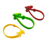 TELOLY 2 Pcs Pacifier Clip Double-Sided Pattern Pacifier Holder ...