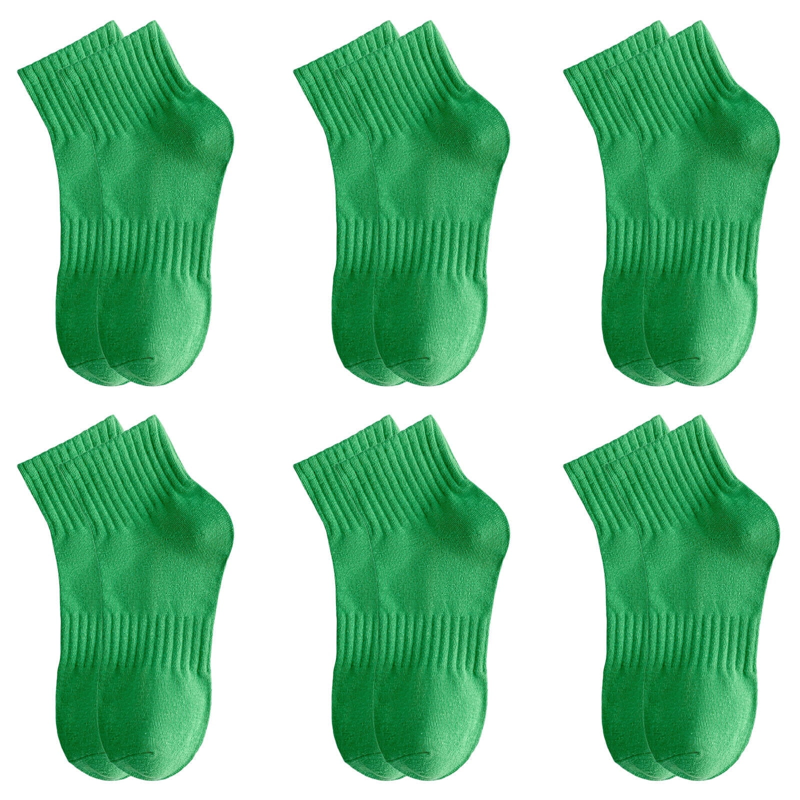 TELOLY 6Pairs Mens Ankle Socks9-13Mens Ankle Socks Size 9-11 Men's Socks ,Green1 - Walmart.com
