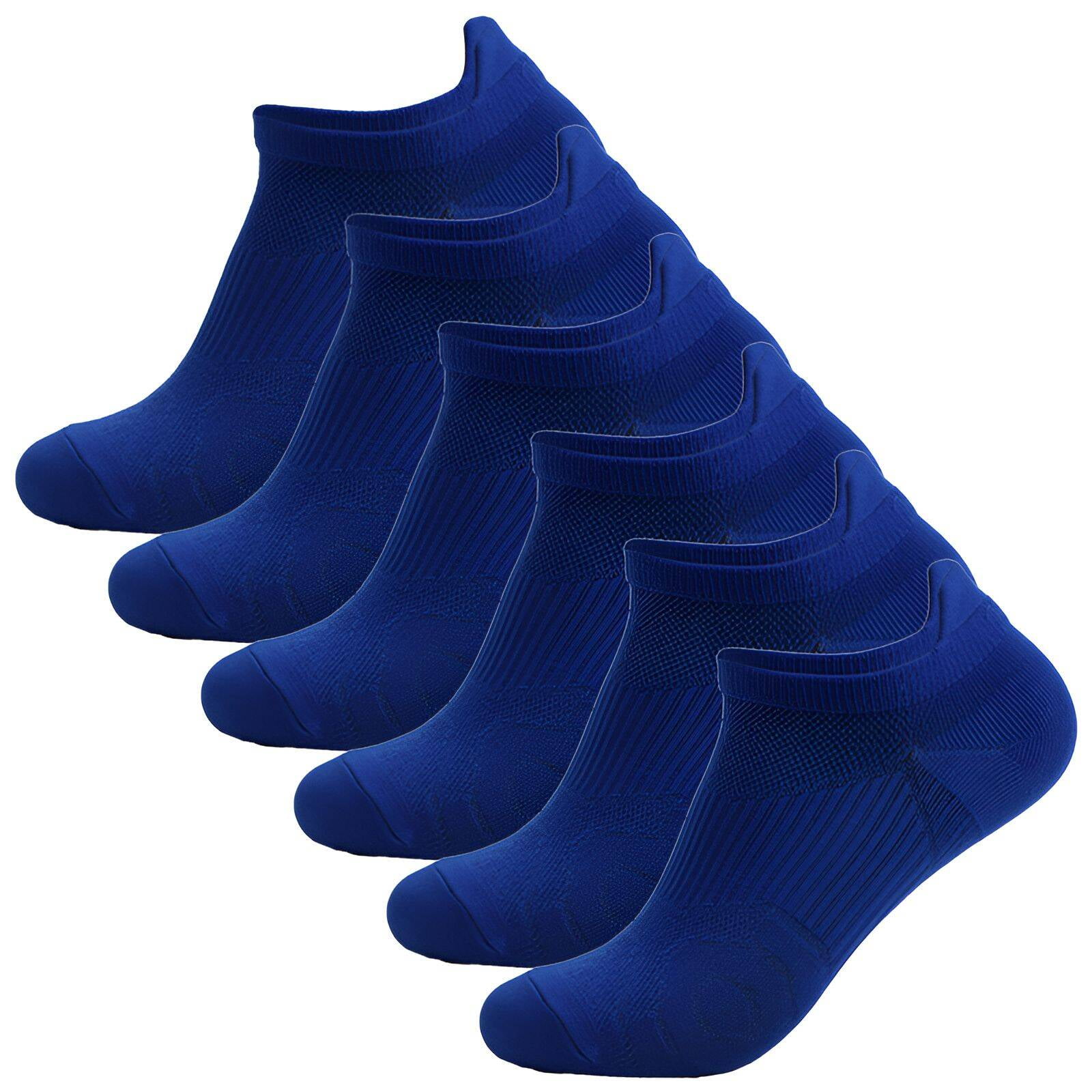 TELOLY 6Pairs Running Socks,Flexible Stretch Ankle Socks Men ...