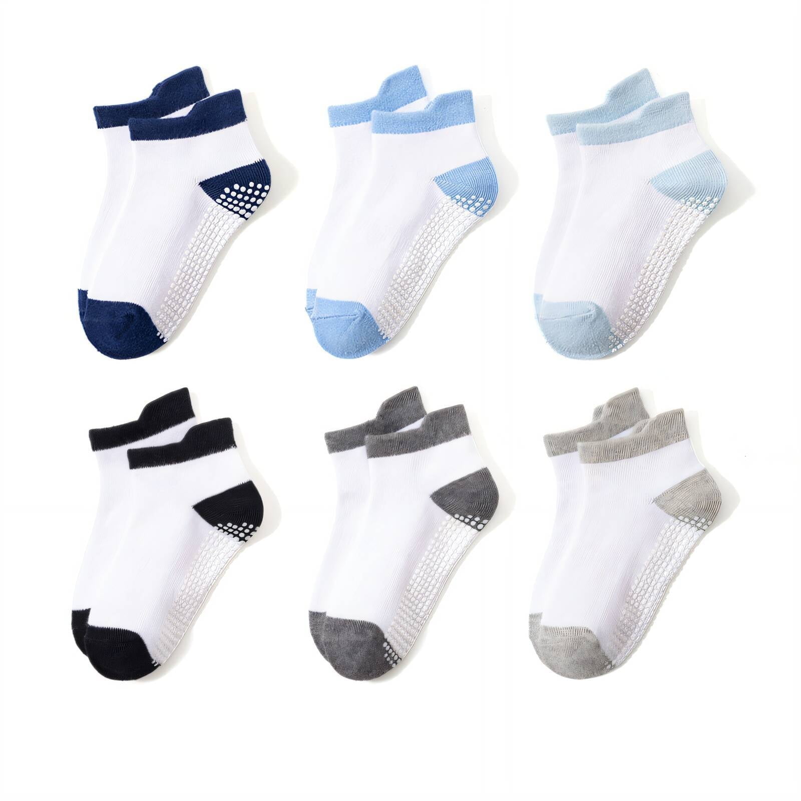 TELOLY 6Pcs 3T Socks Toddler Crew Socks Perfect for Fall and Spring ...