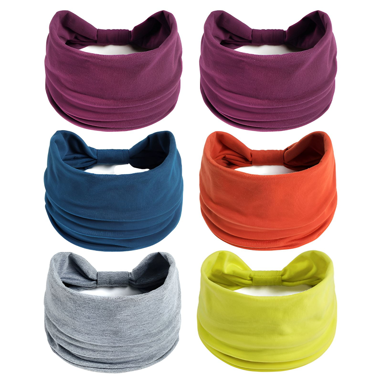 TELOLY 6Pcs Headbands for Women,Reaction-Safe Construction White ...