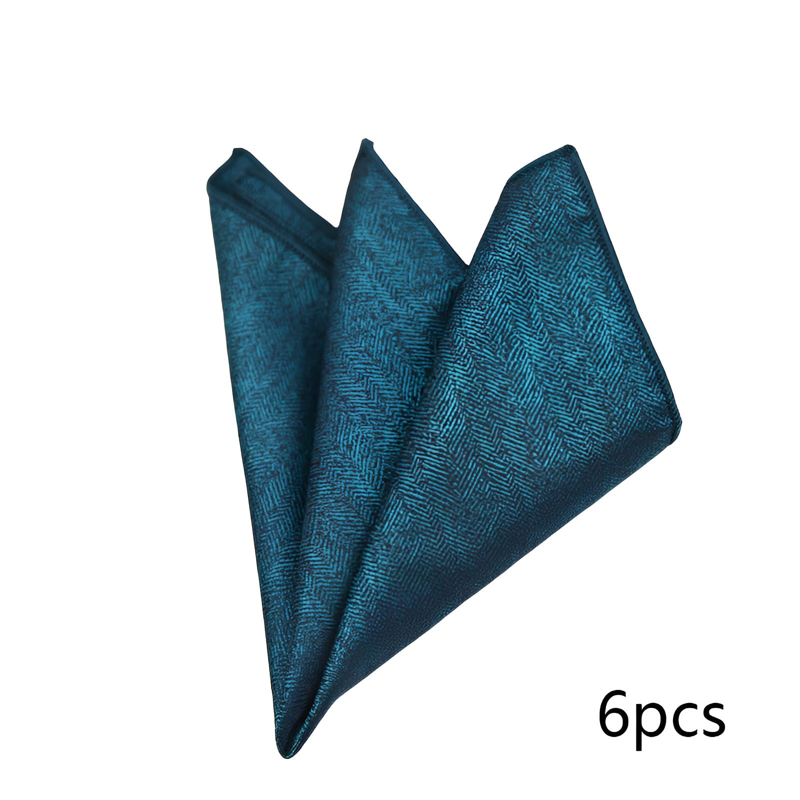 TELOLY 6Pcs Pocket Squares for Men,Form Fixed Pocket Squares for Men ...