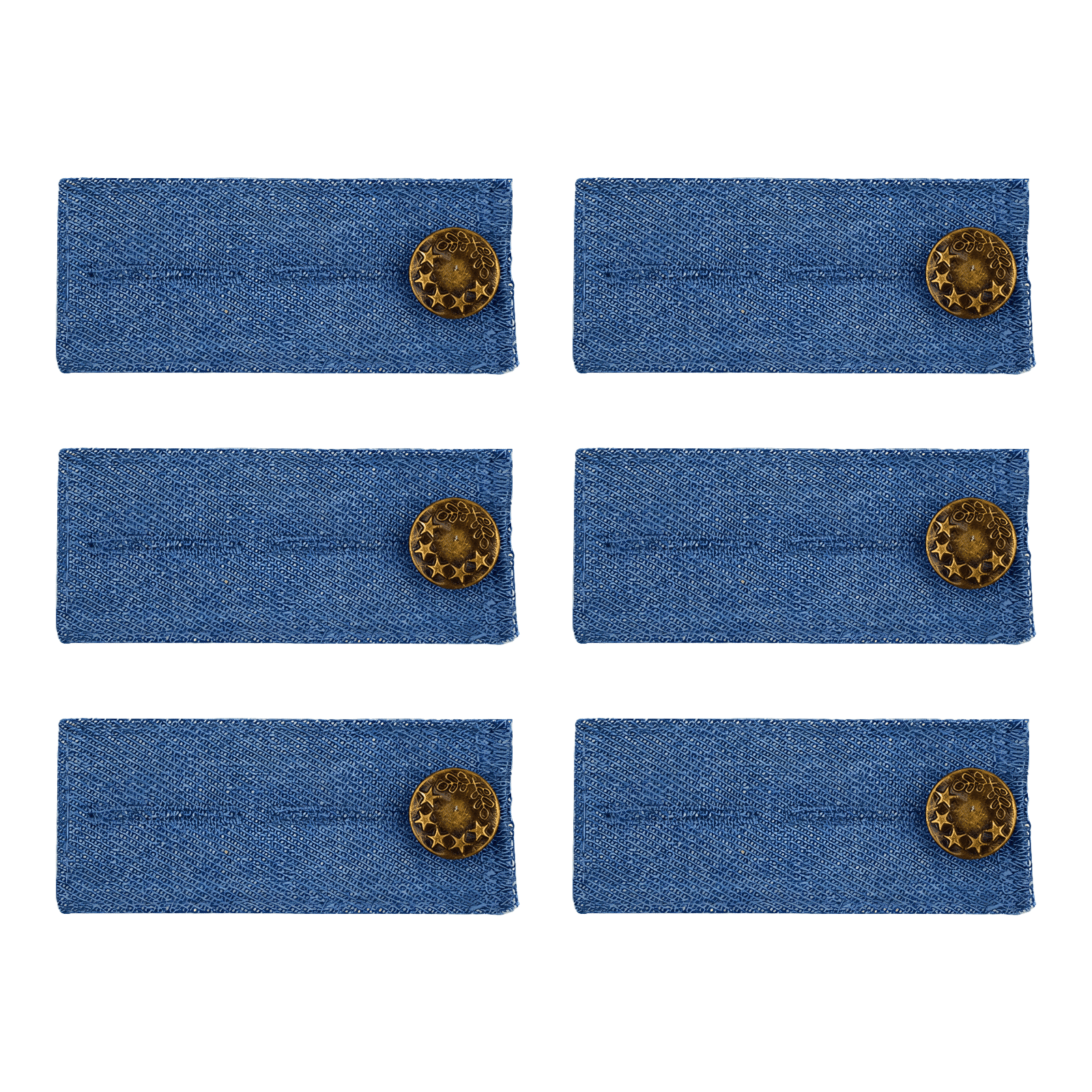 TELOLY 6Pcs Waistband Extenders,Invisible Denim Pant Extenders,One ...