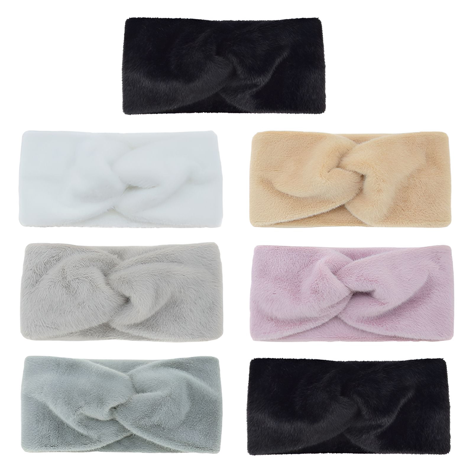 TELOLY 7Pcs Headbands for Women,Uniform-Hold Shape Non-Damaging Detail ...