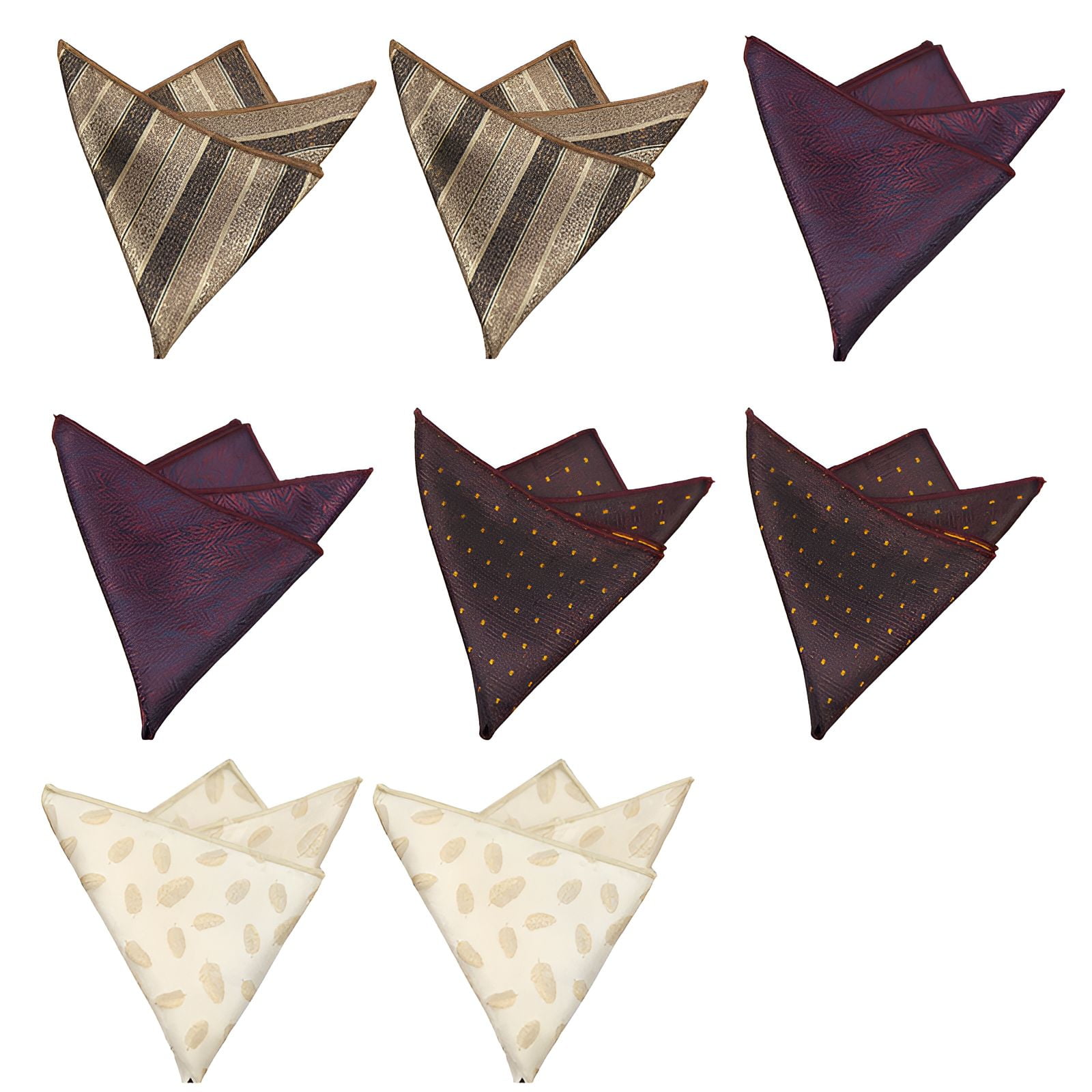 TELOLY 8Pcs Pocket Squares for Men,Suit Pocket Hanky Pocket Squares for ...