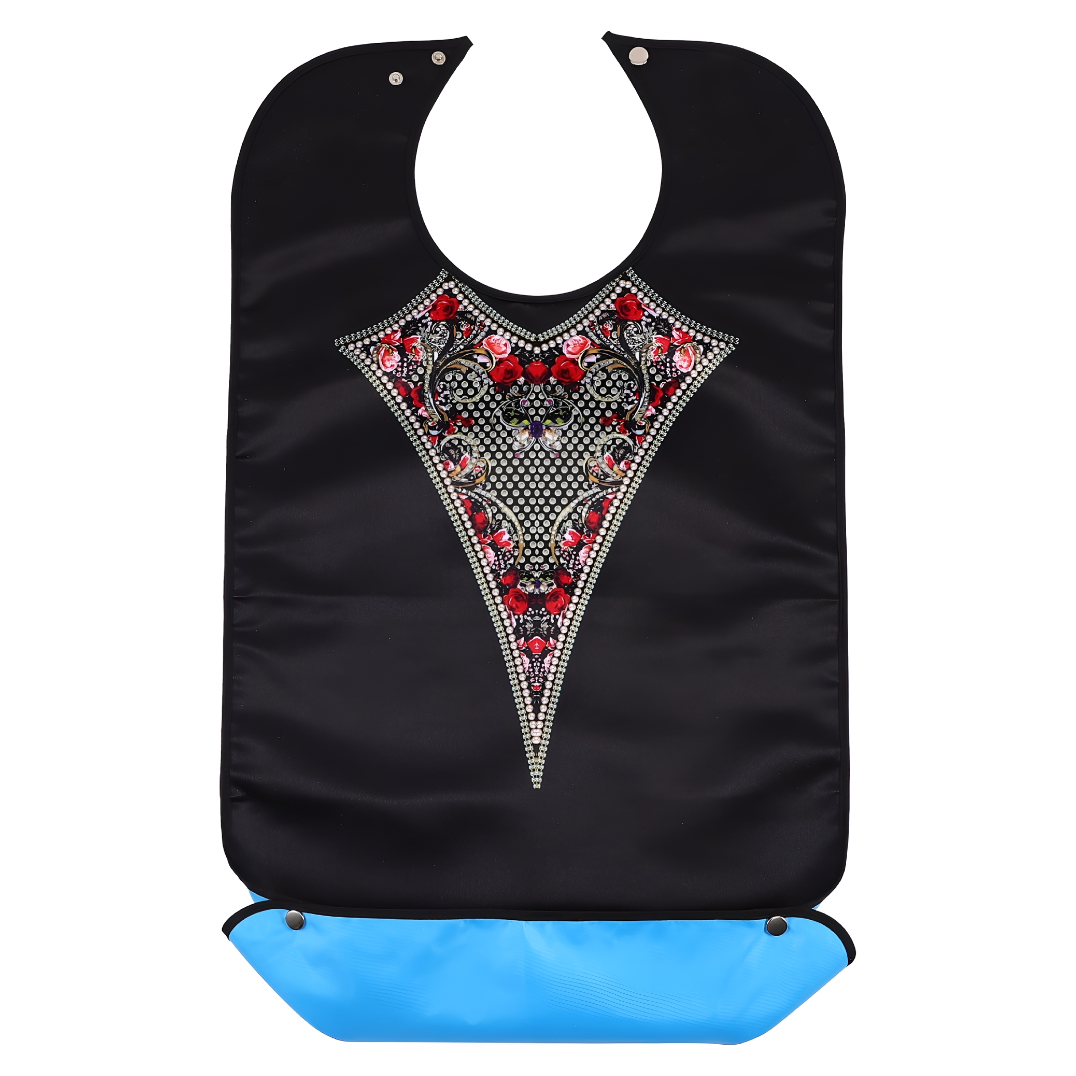 TELOLY 2026 New Adult Eating Bib Long Bibs Polyester for Seniors Men ...