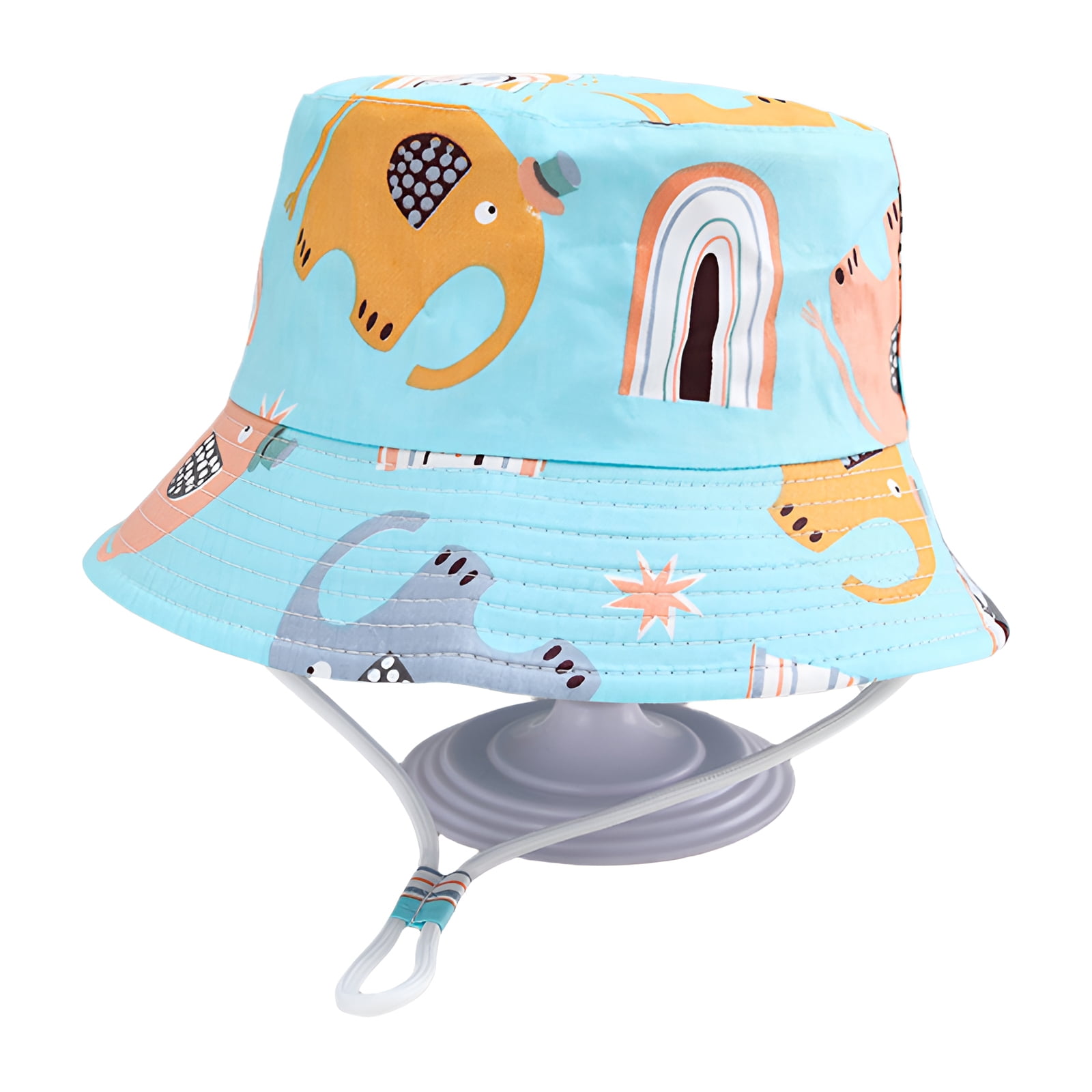 TELOLY Baby Sun Hat,Windproof Design Toddler Sun Hat,Uv Protection ...