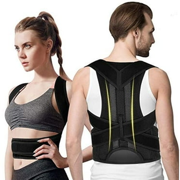 Back Brace Posture Corrector, Shoulder Straightener, Adjustable Full ...