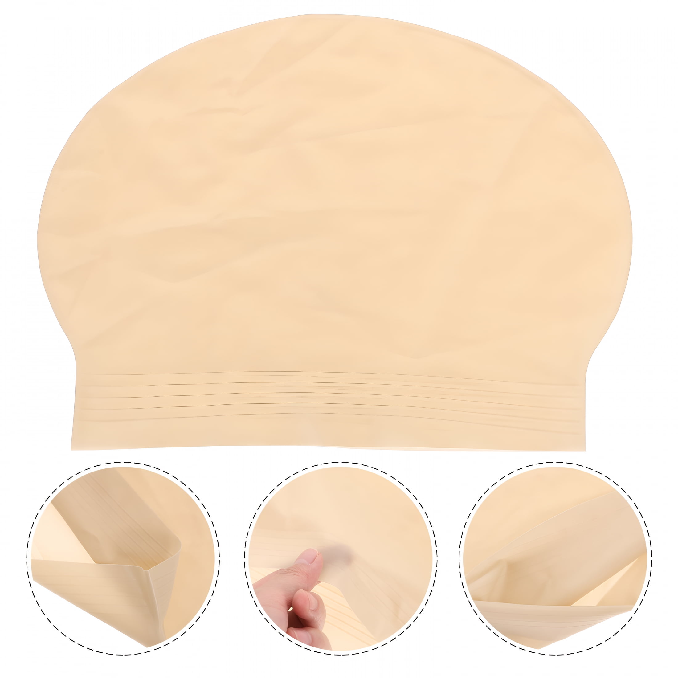 TELOLY Bald Head Caps For Adults Bald Head Wigs Caps Makeup Latex Bald ...