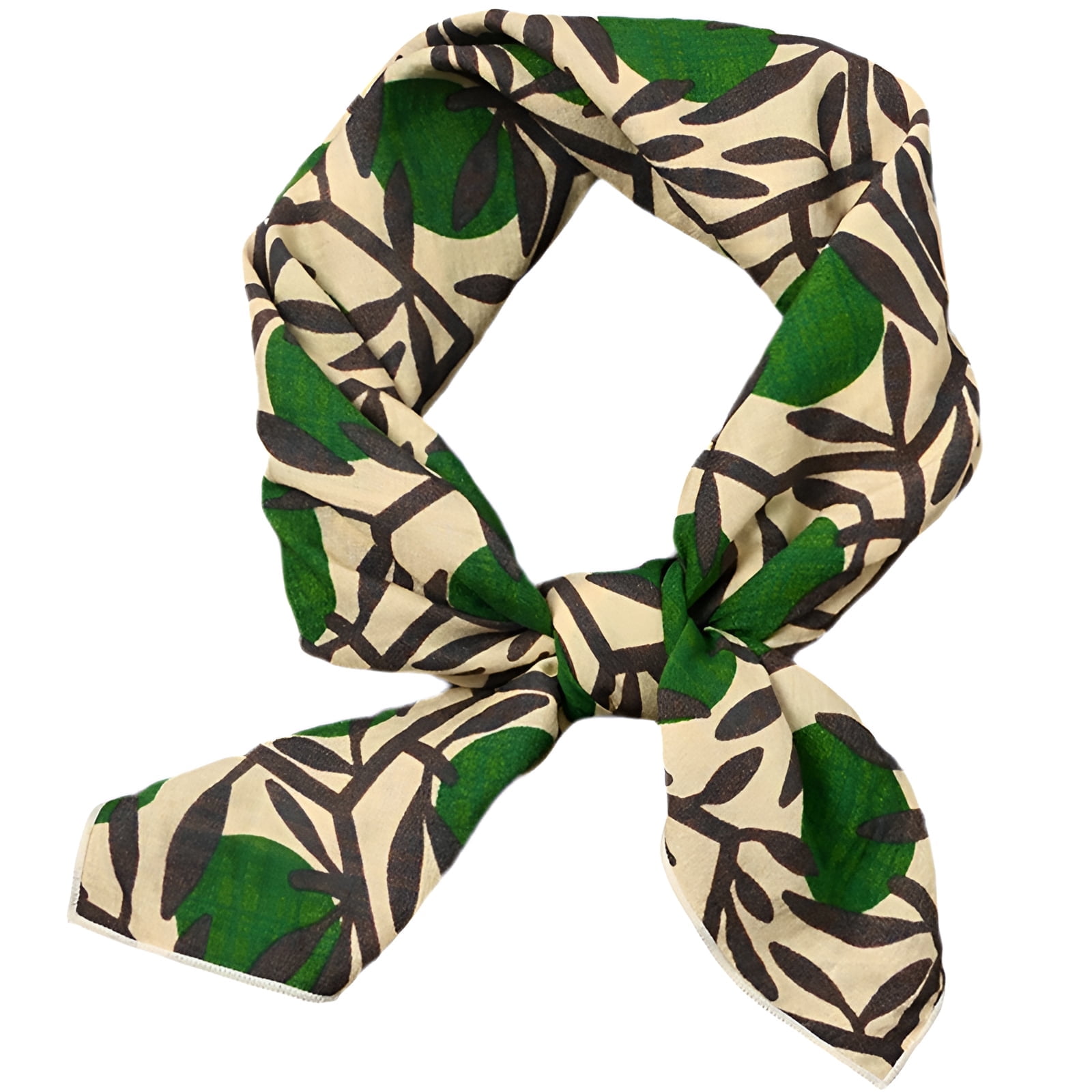 TELOLY Bandanas for Women,Washable and Wear-Resistant Green Bandana ...