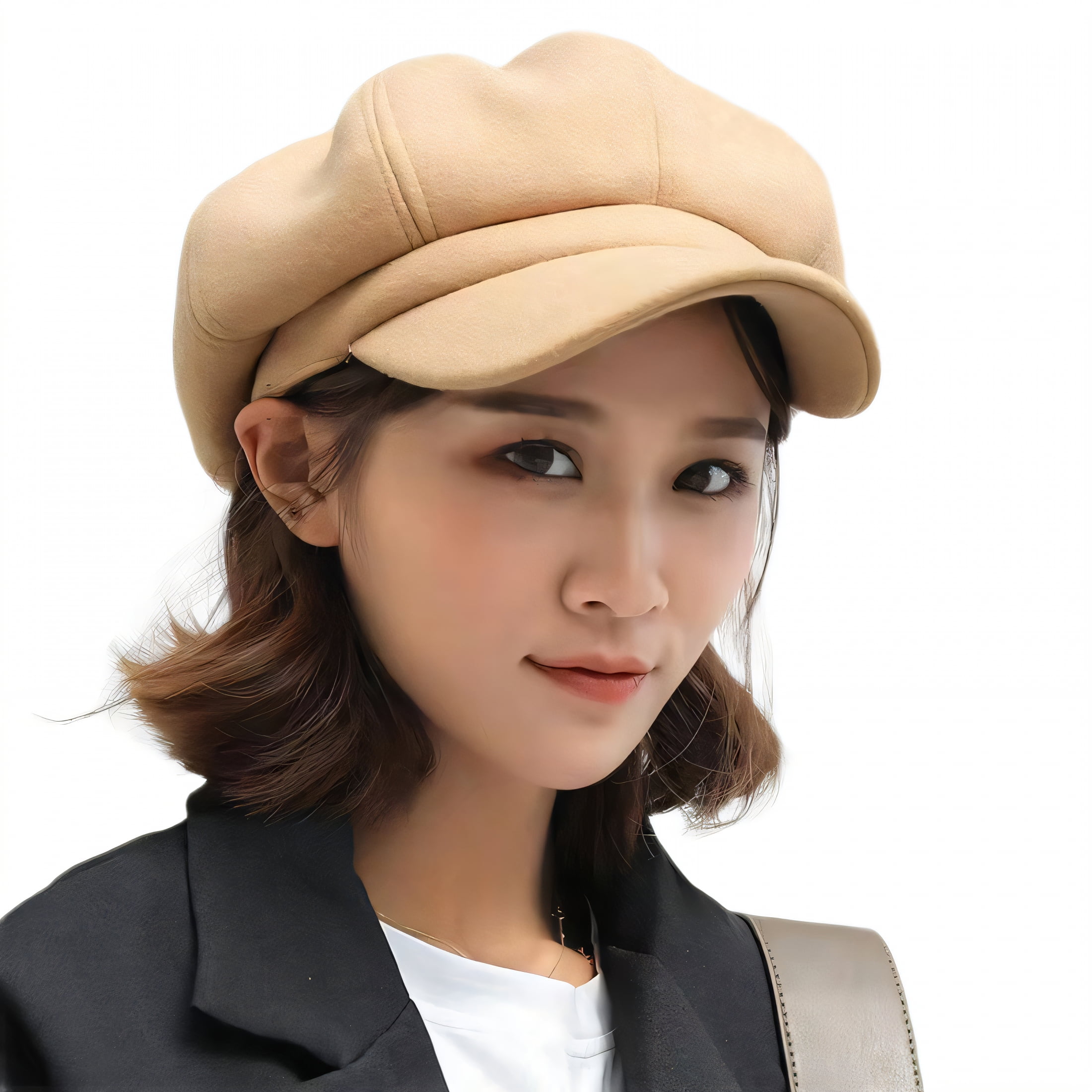 TELOLY Beret,Soft Fleece Lining Newsboy Hats for Women,Windproof Cold ...