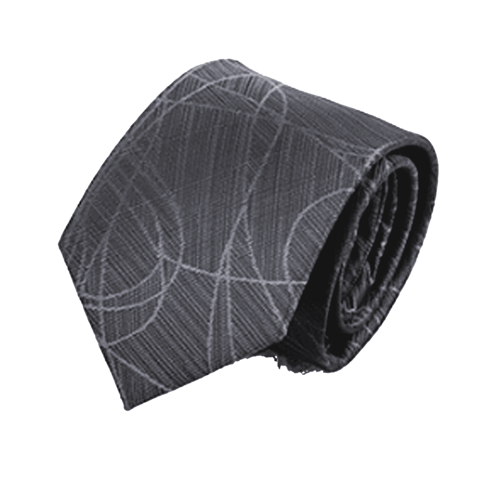 TELOLY Black Tie,High Density Fabric Ties for Men,Three-Dimensional ...