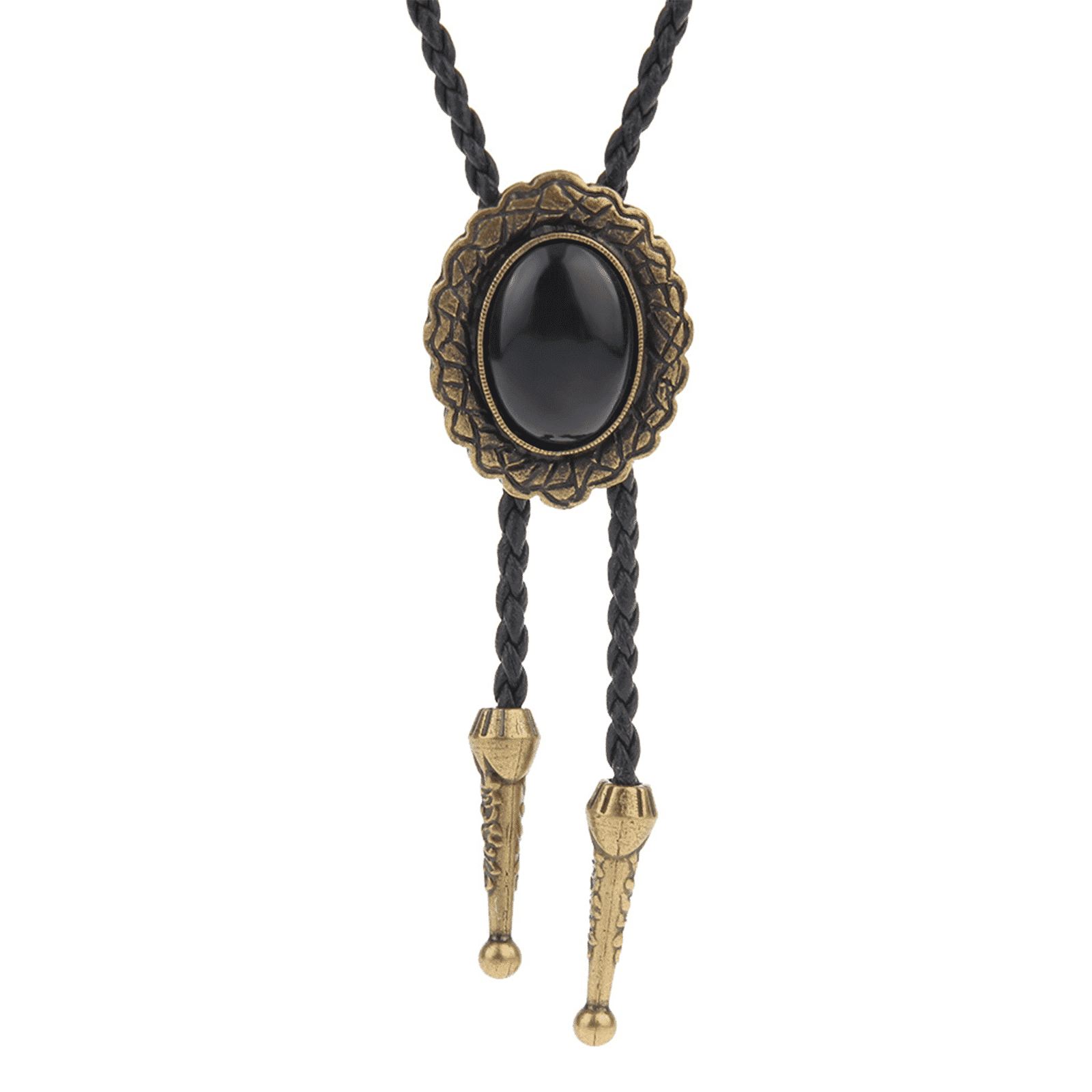 TELOLY Bolo Tie Slim Design Necktie Retro-Inspired Ties Grid Edged ...