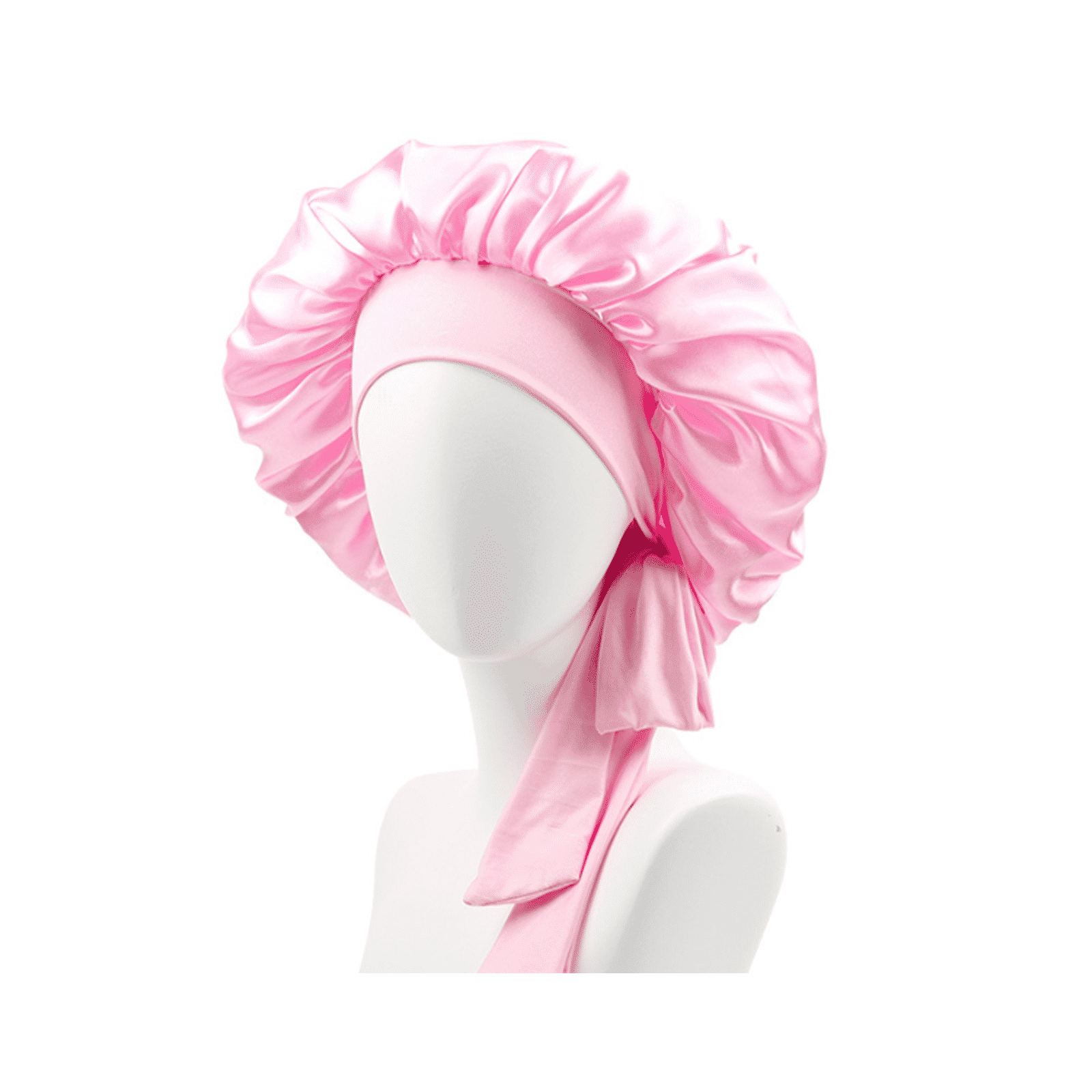 TELOLY Bonnet for Sleeping High Elasticity Satin Bonnet for Sleeping ...