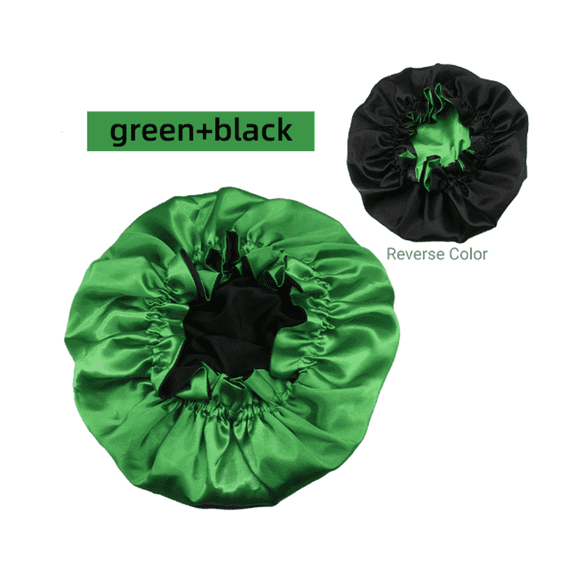 TELOLY Bonnet for Sleeping Satin Satin Bonnet Double Layer Satin Bonnet ...