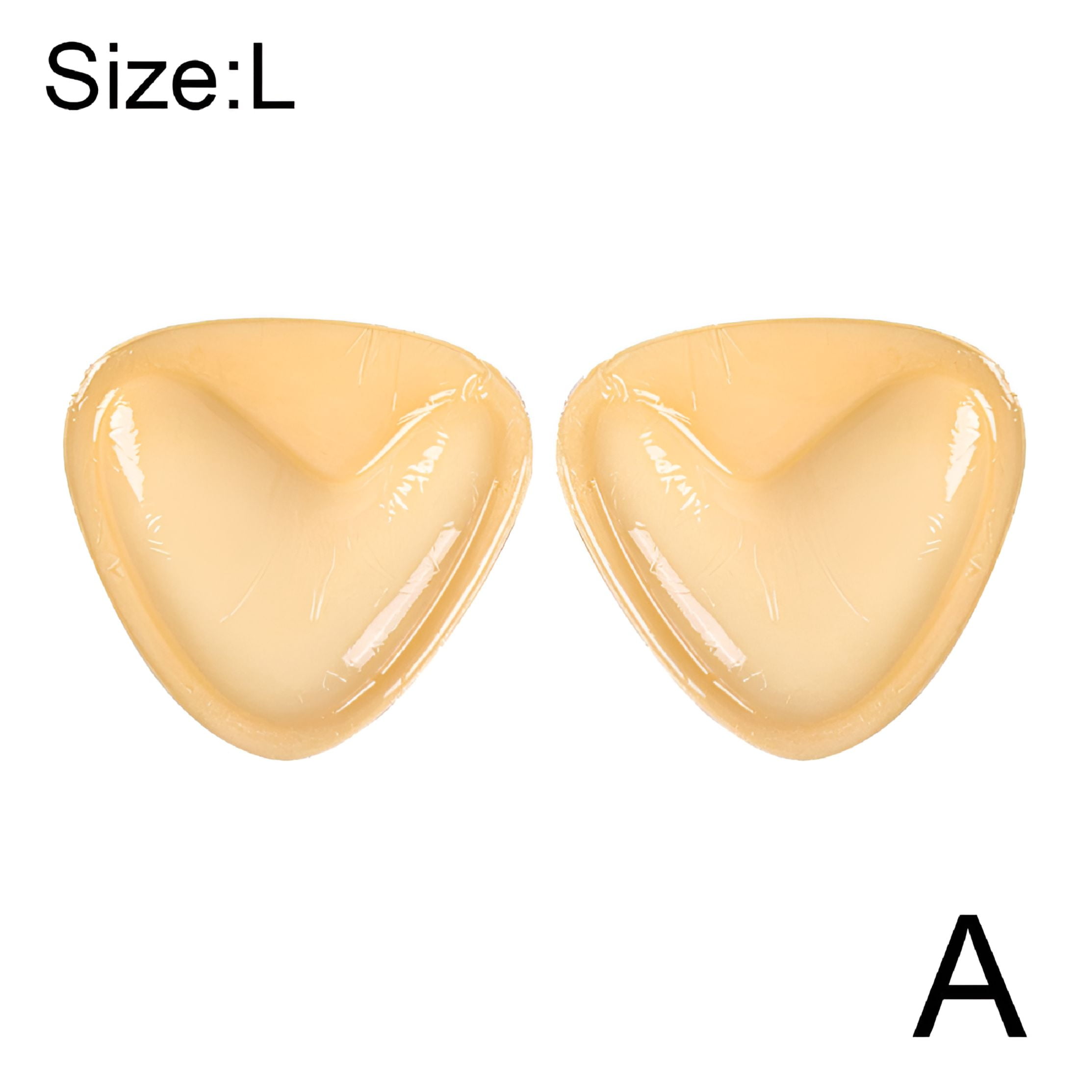 TELOLY Bra Inserts Push Up, Silicone Double Sided Bra Inserts - Walmart.com