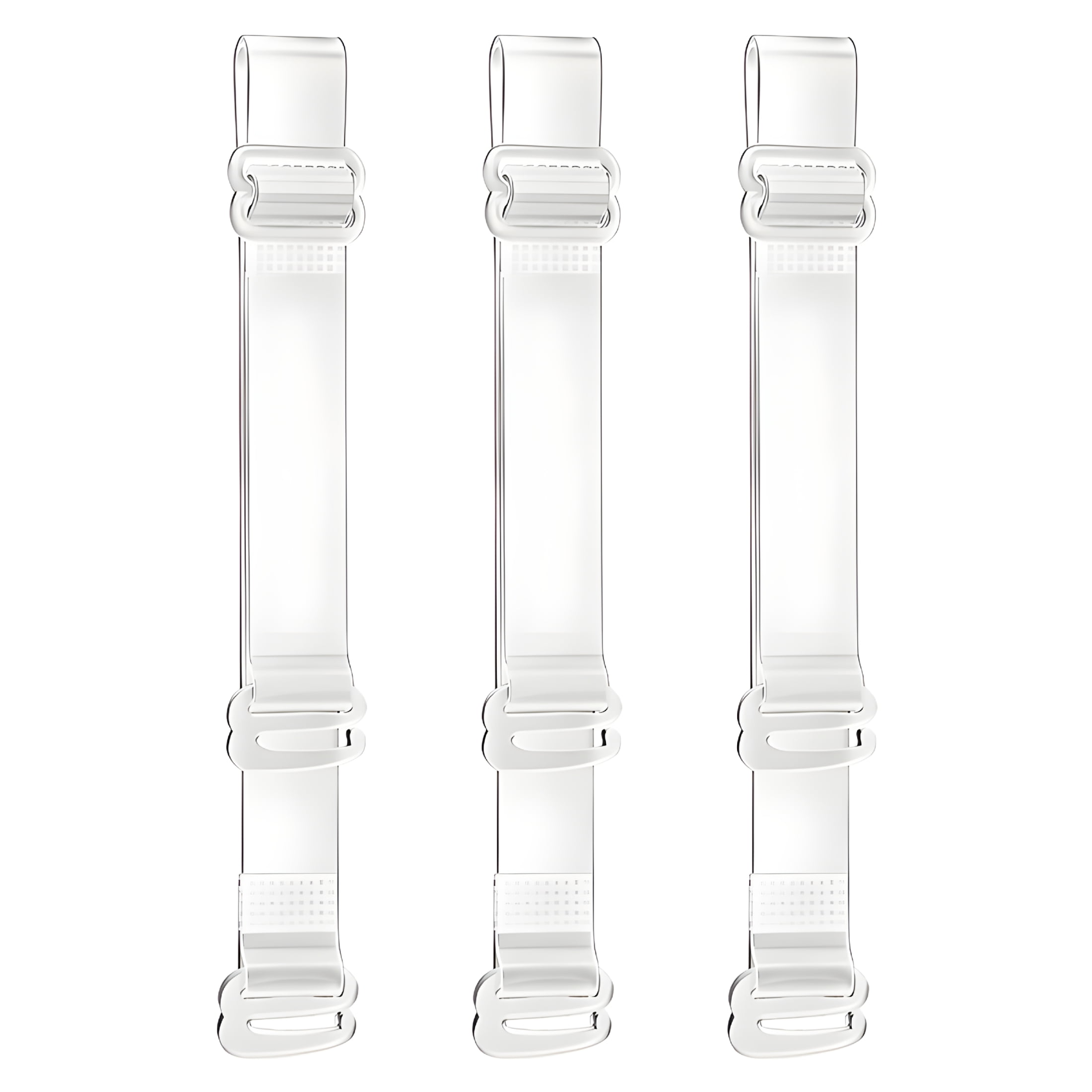 TELOLY 3 Pcs Clear Bra Straps,Extended Length Options Clear Bra Straps ...
