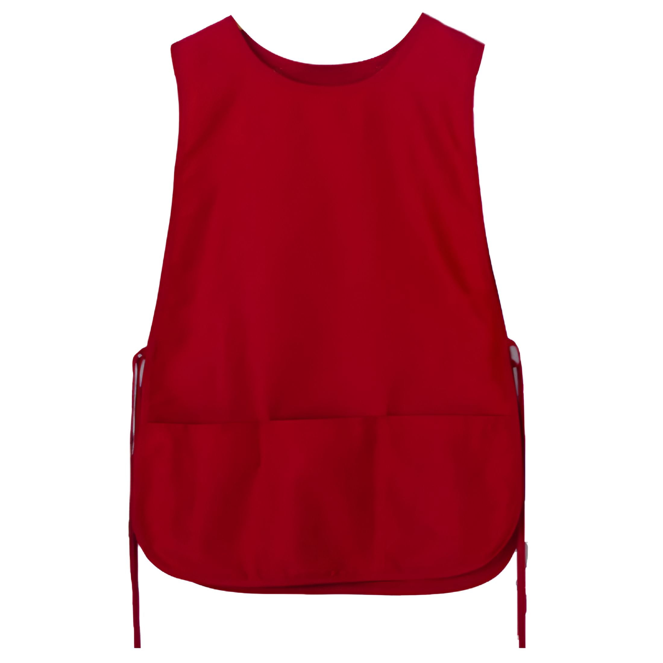 TELOLY Cobbler Apron Work Smock Apron 2 Front Pockets Dirt Resistant ...
