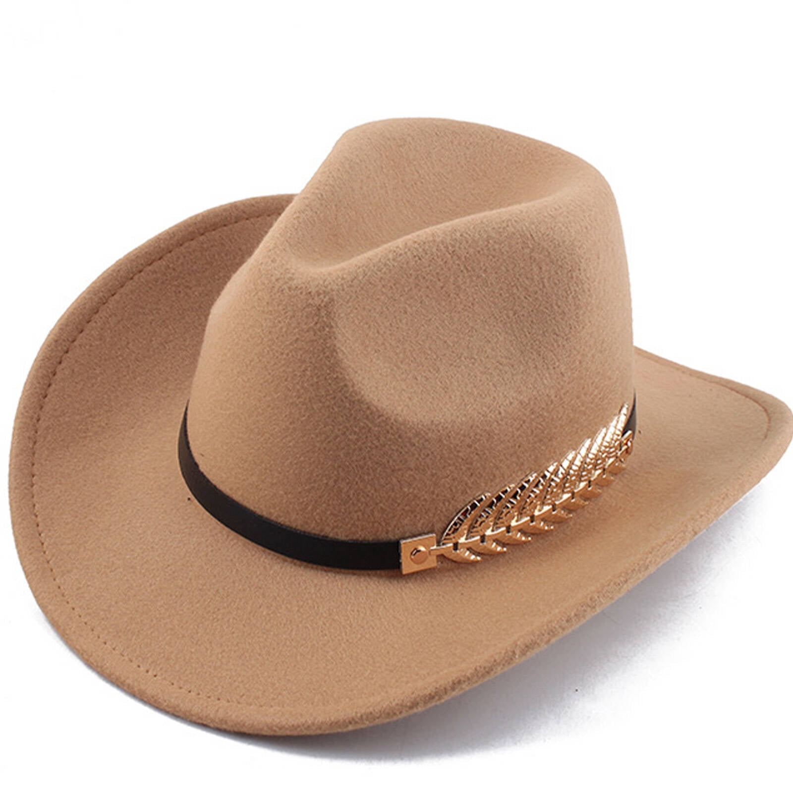TELOLY Cowboy Hat,Ergonomic Wide-Brim Cowgirl Hat for Maximum Comfort ...