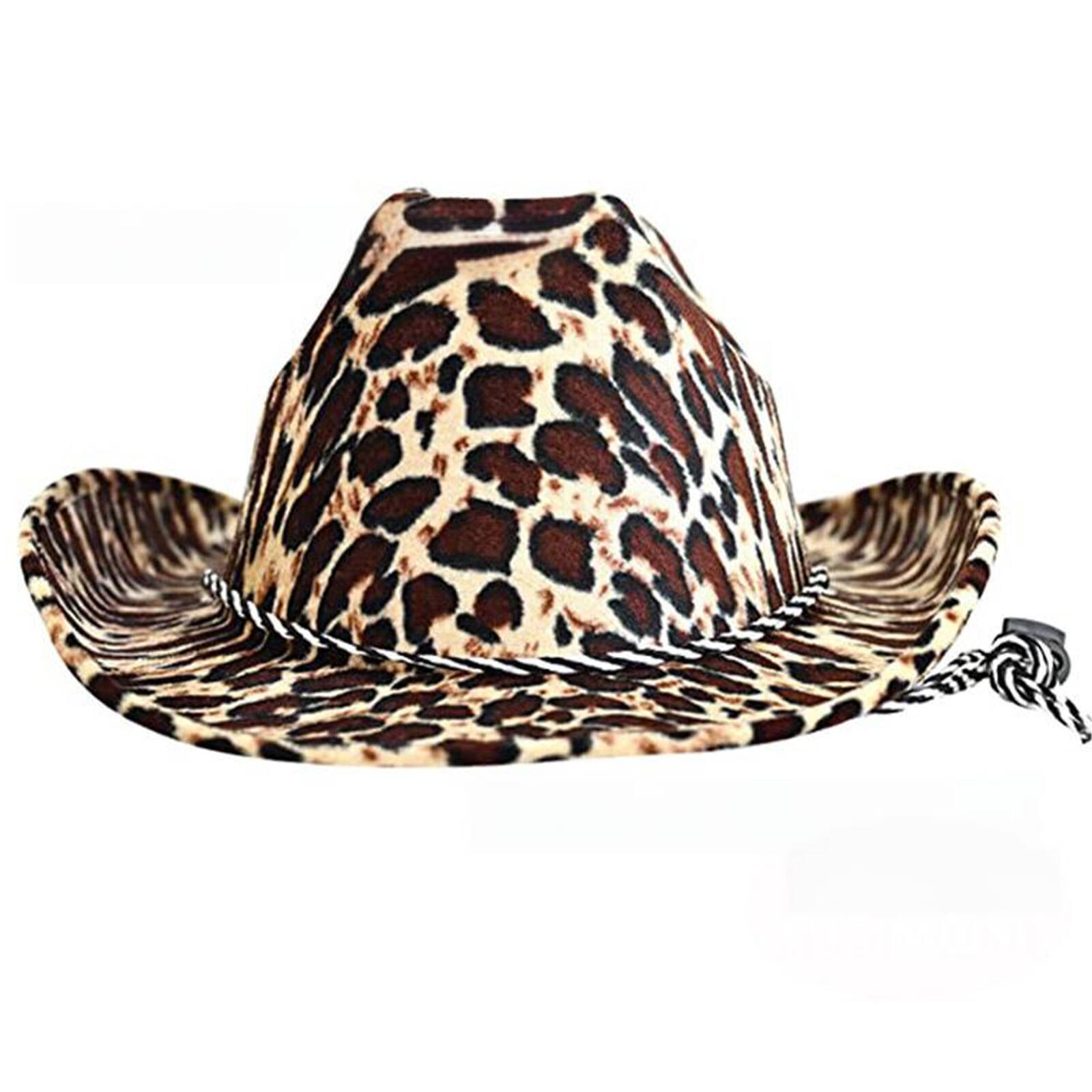 TELOLY Cowboy Hat,Unique Animal Print Design Cowgirl Hat for Fun and ...
