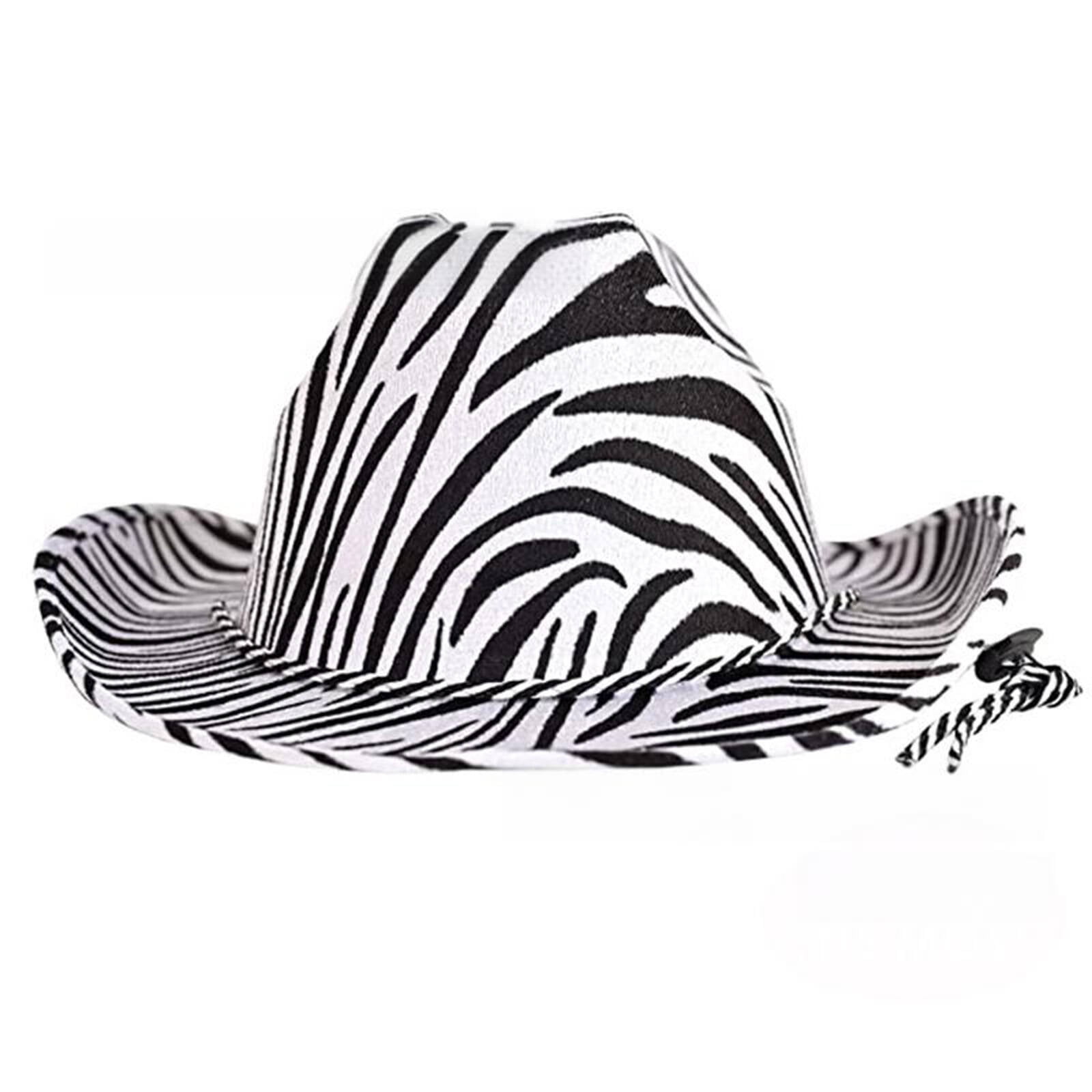 TELOLY Cowboy Hat,Unique Animal Print Design Cowgirl Hat for Fun and ...