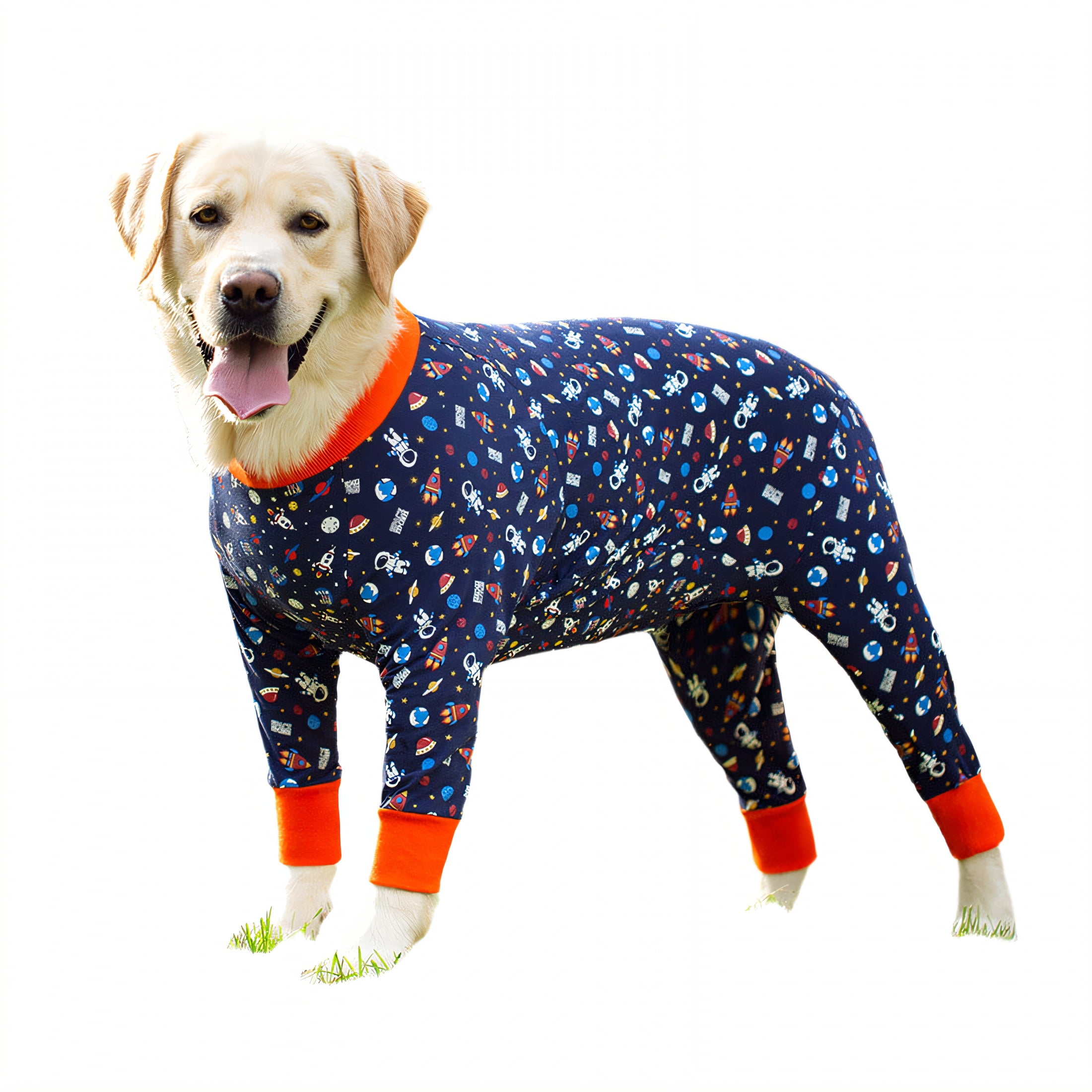 TELOLY Dog Clothes for Large Dogs,Easy Dressing Style Dog Jacket,Walk ...