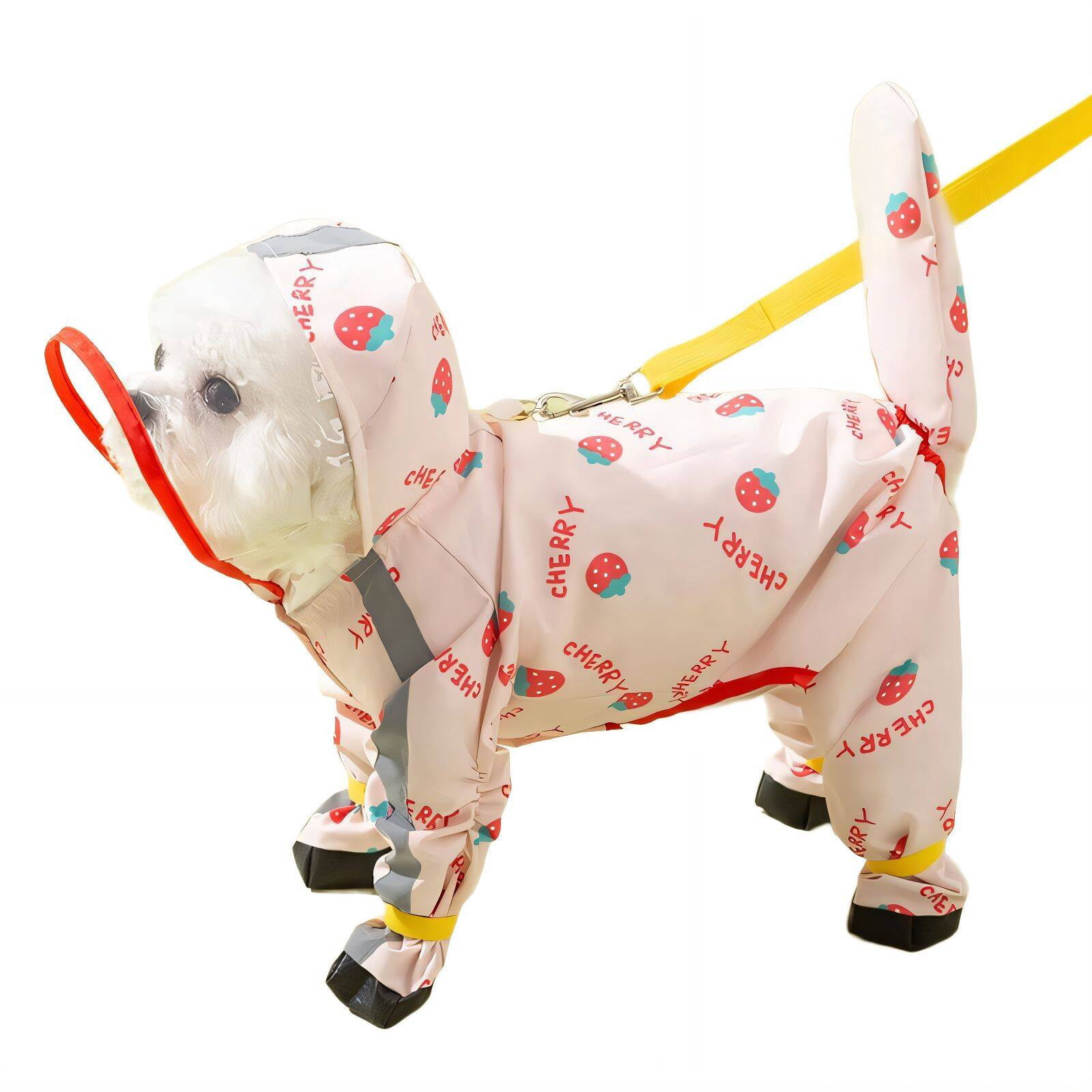 TELOLY Dog Raincoat,Enhanced Night Visibility Dog Jackets for Small ...