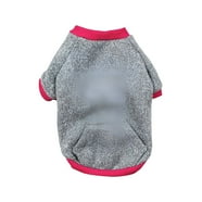 Cheers.US Fuzzy Fleece Thermal Pet Clothes for Dog Pajamas PJS Coat ...