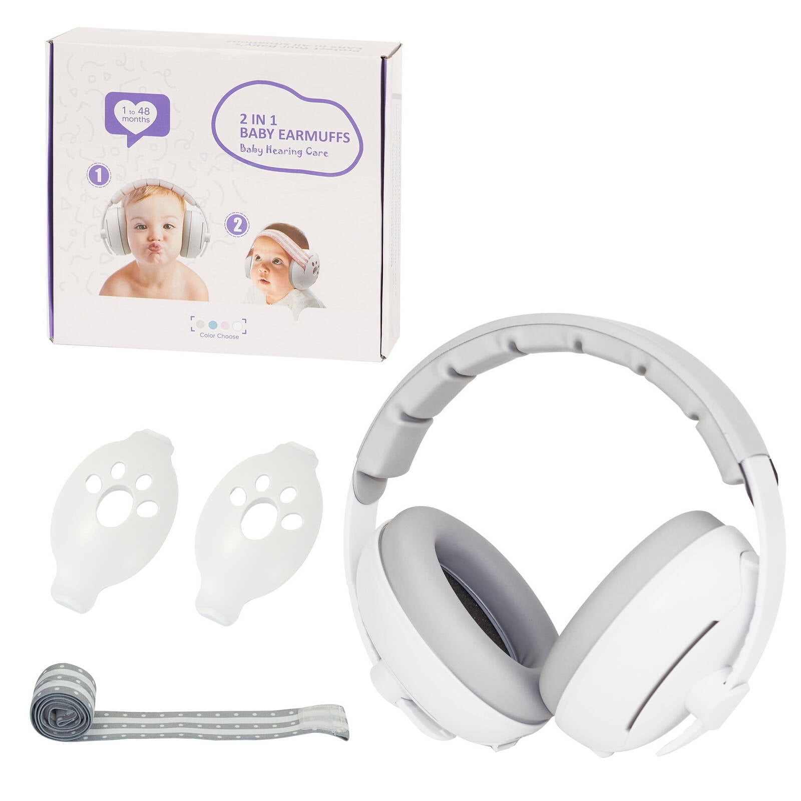 TELOLY Ear Muffs for Noise Reduction,Quiet Focus Earmuffs,Comfortable ...