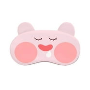 "HEQUSigns Plush Eye Mask, 4Pcs Soft Sleeping Blindfold, Fuzzy Silk ...
