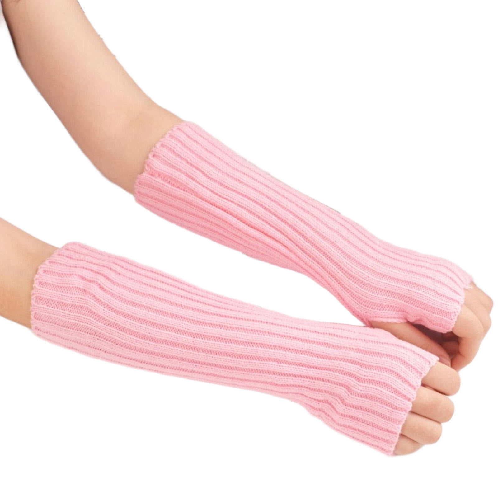 TELOLY Fingerless Gloves Versatile Warmth Fingerless Gloves for Women ...