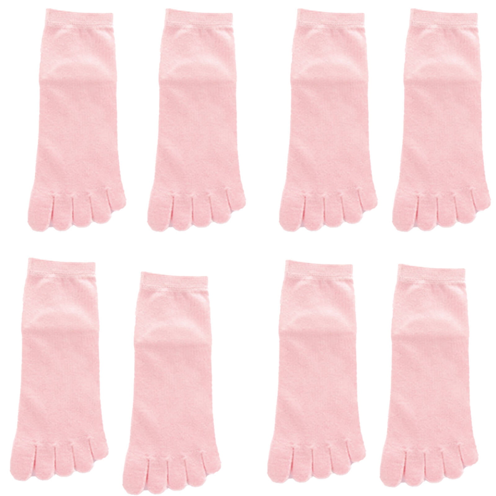TELOLY Five Finger Socks,Toe-Separated Design Yoga Socks,Reinforced Toe ...