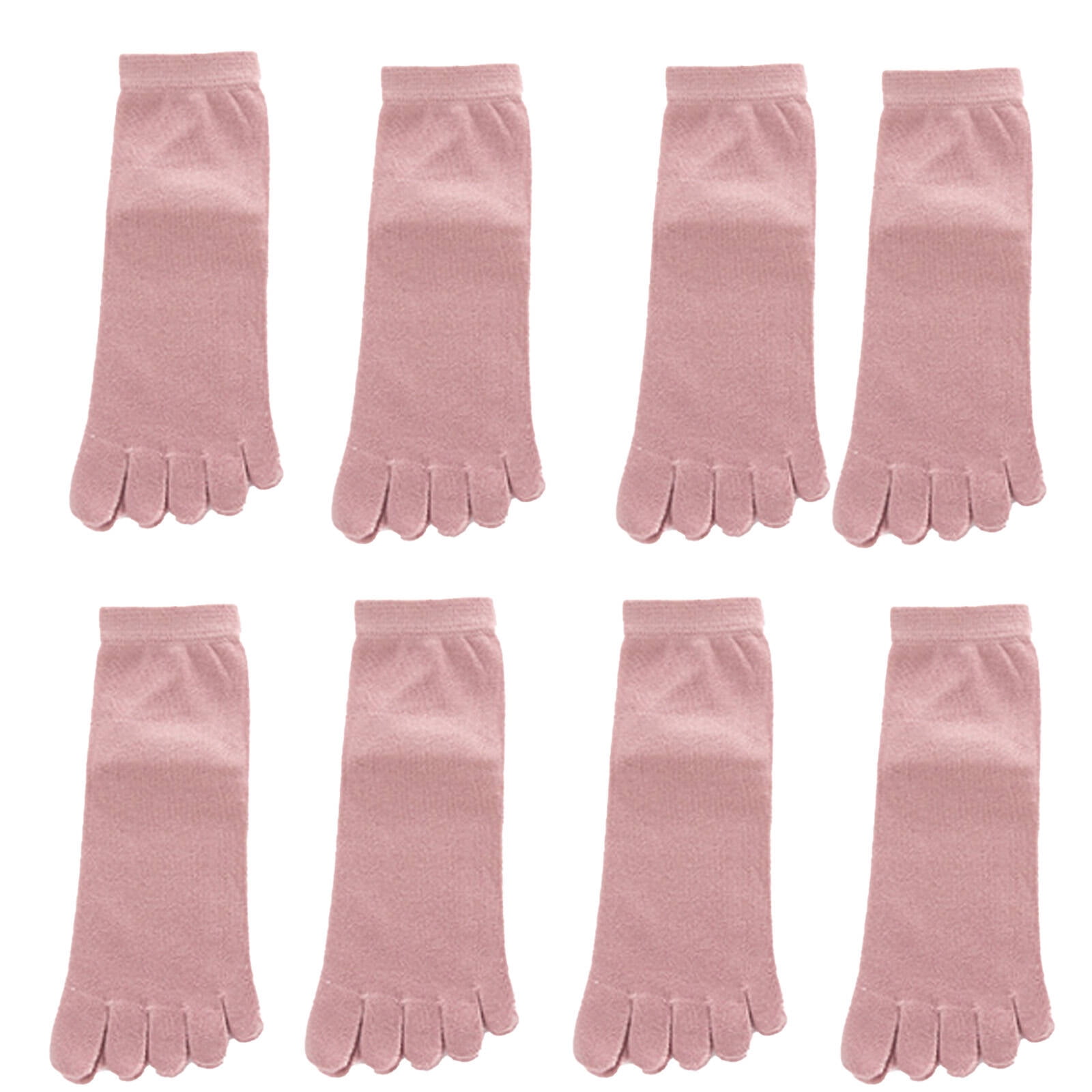 TELOLY Five Finger Socks,Toe-Separated Design Yoga Socks,Reinforced Toe ...