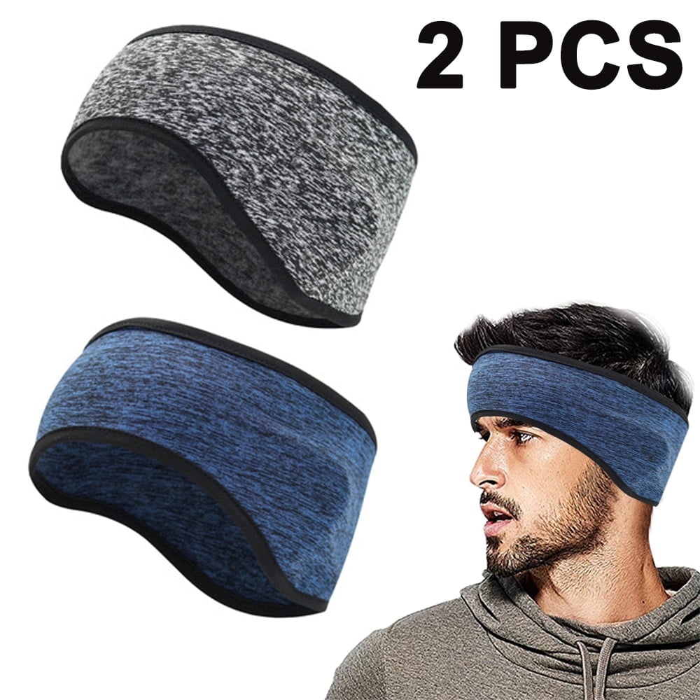 TELOLY Fleece Ear Warmers/Muffs Headband for Men & Women - Winter ...