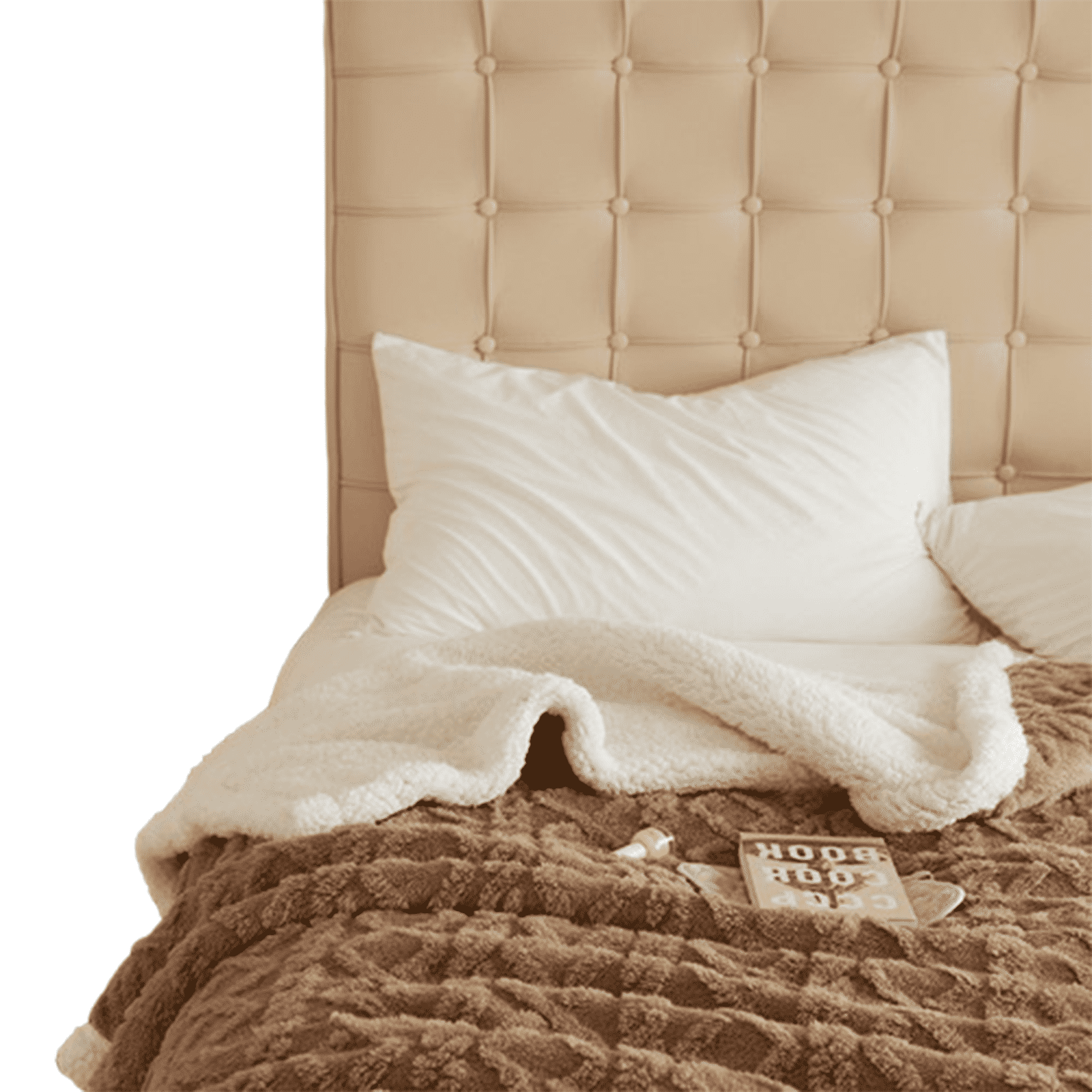 TELOLY Fluffy Blanket Style-Enhancing Look Throws for Couch Eco ...