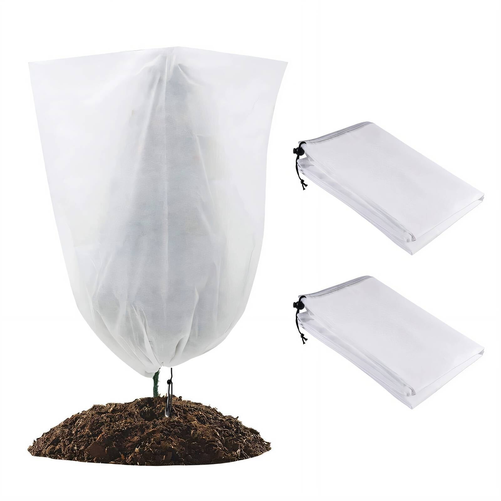 TELOLY Frost Cloths for Outdoor Plants,Breathable Plant Freeze ...