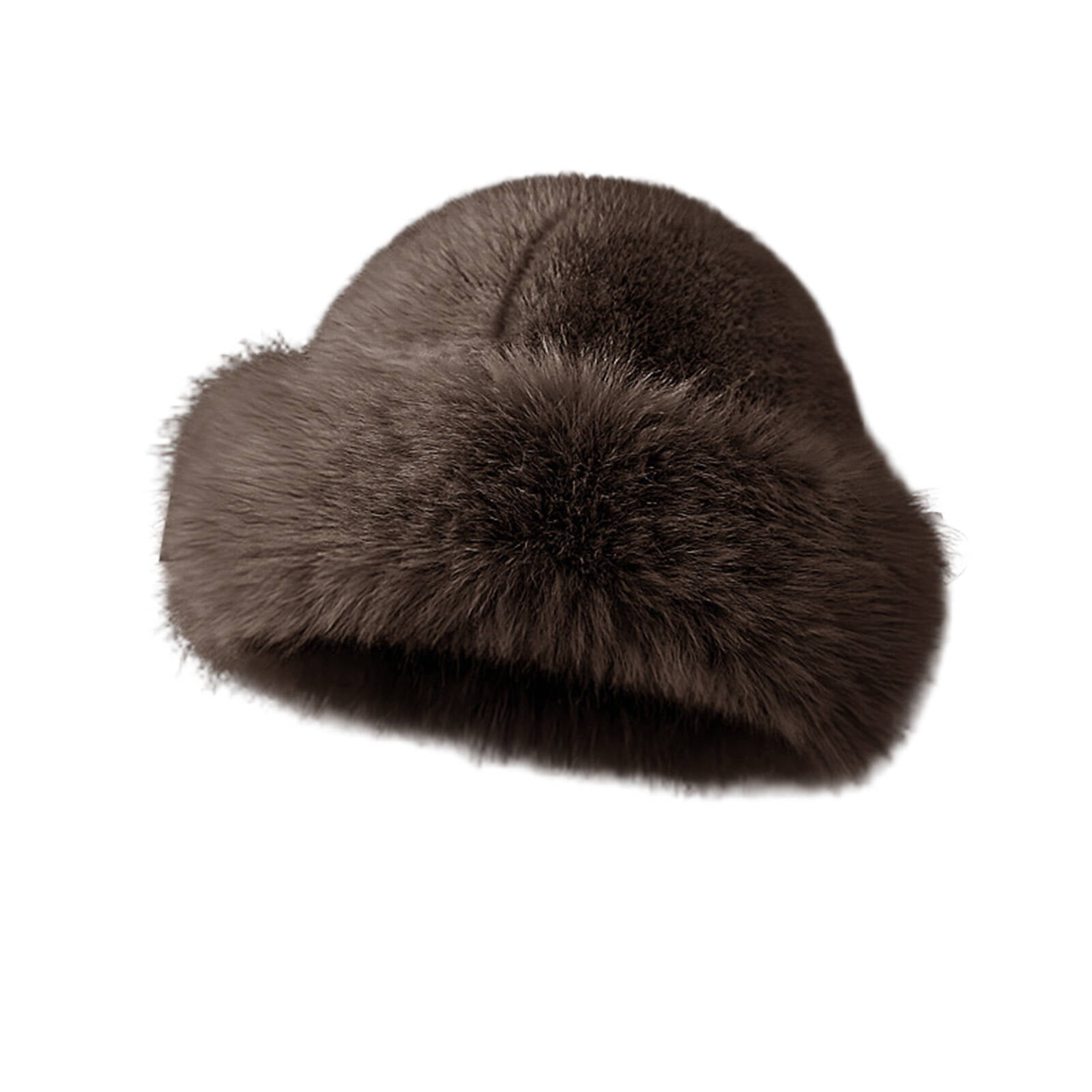 TELOLY Fur Hat Warm and Stylish Fur Hat for Women Mongolian Hat Classic ...