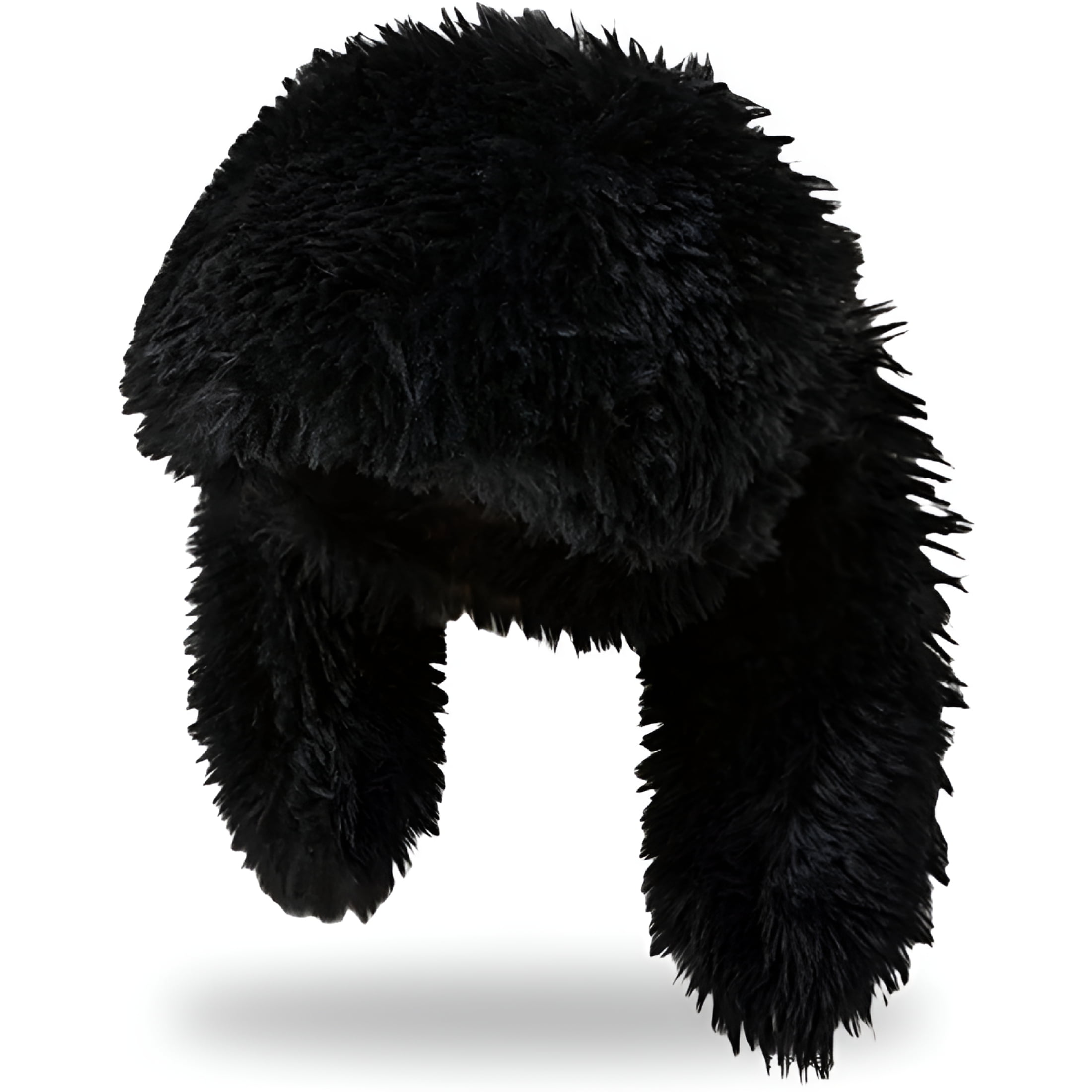 TELOLY Fuzzy Bunny Hat for Women Girls Cute Furry Beanie with Ears Long ...