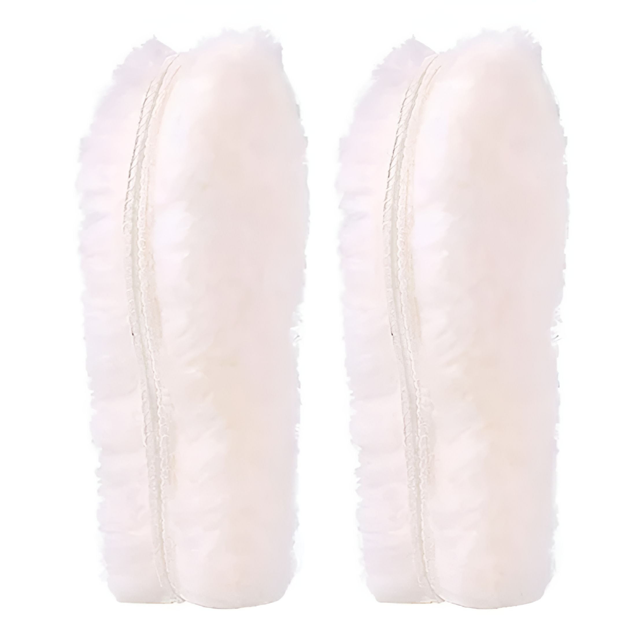 TELOLY Fuzzy Sheepskin Insole for Boots - Warm Thick Fluffy Lambswool ...