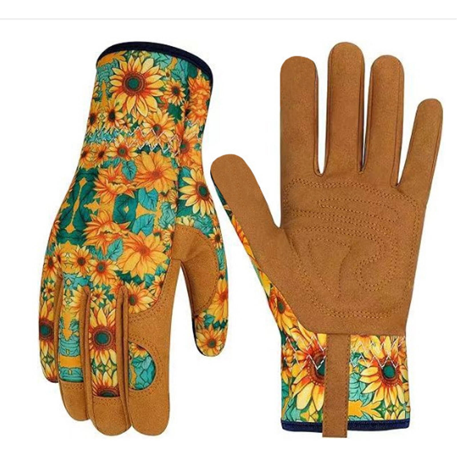 TELOLY Gardening-Gloves Stab and Puncture Protection Garden Work Gloves ...